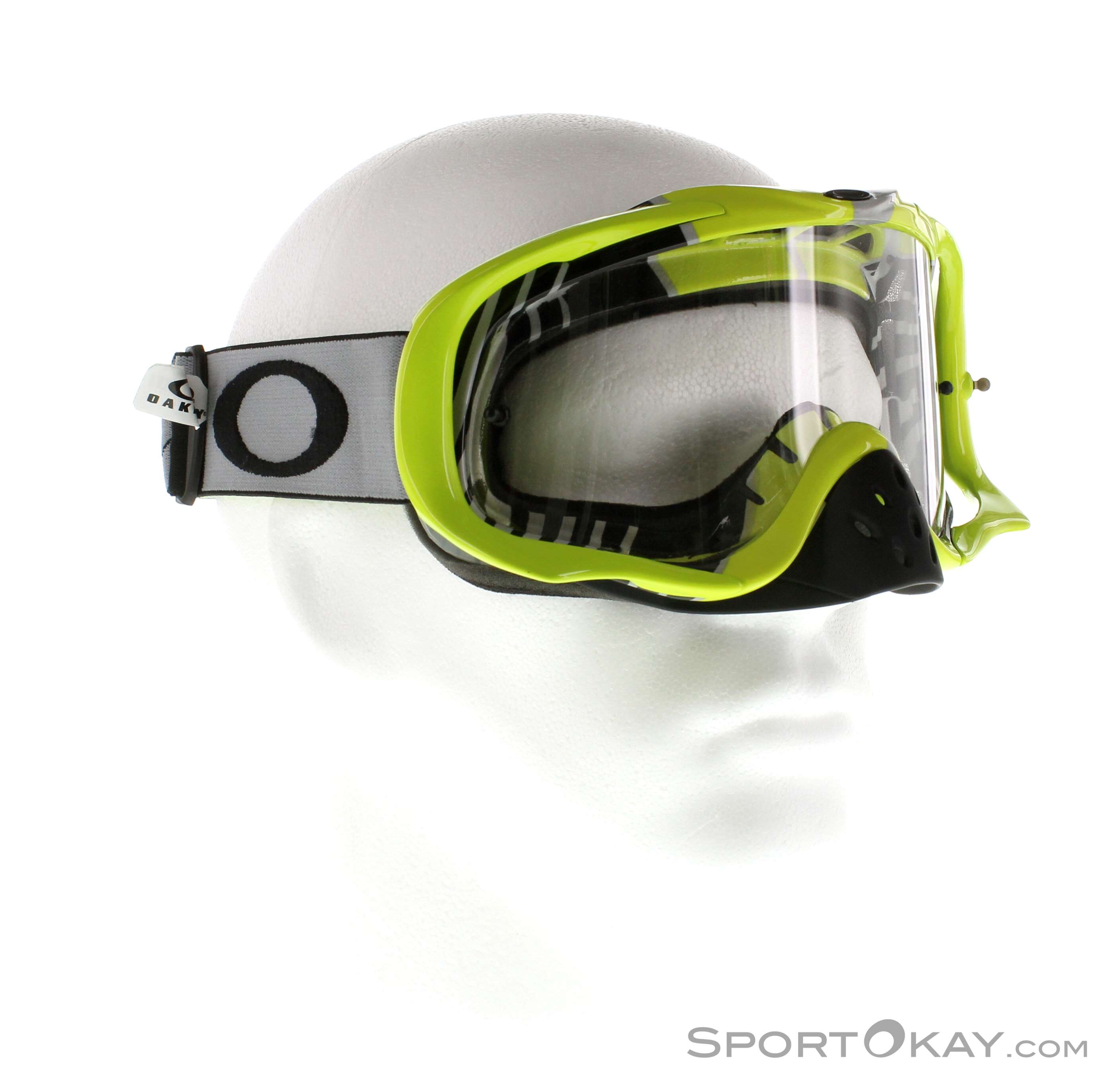 Oakley Crowbar MX Bio Hazard Goggle Downhillbrille - Goggles - Brillen ...