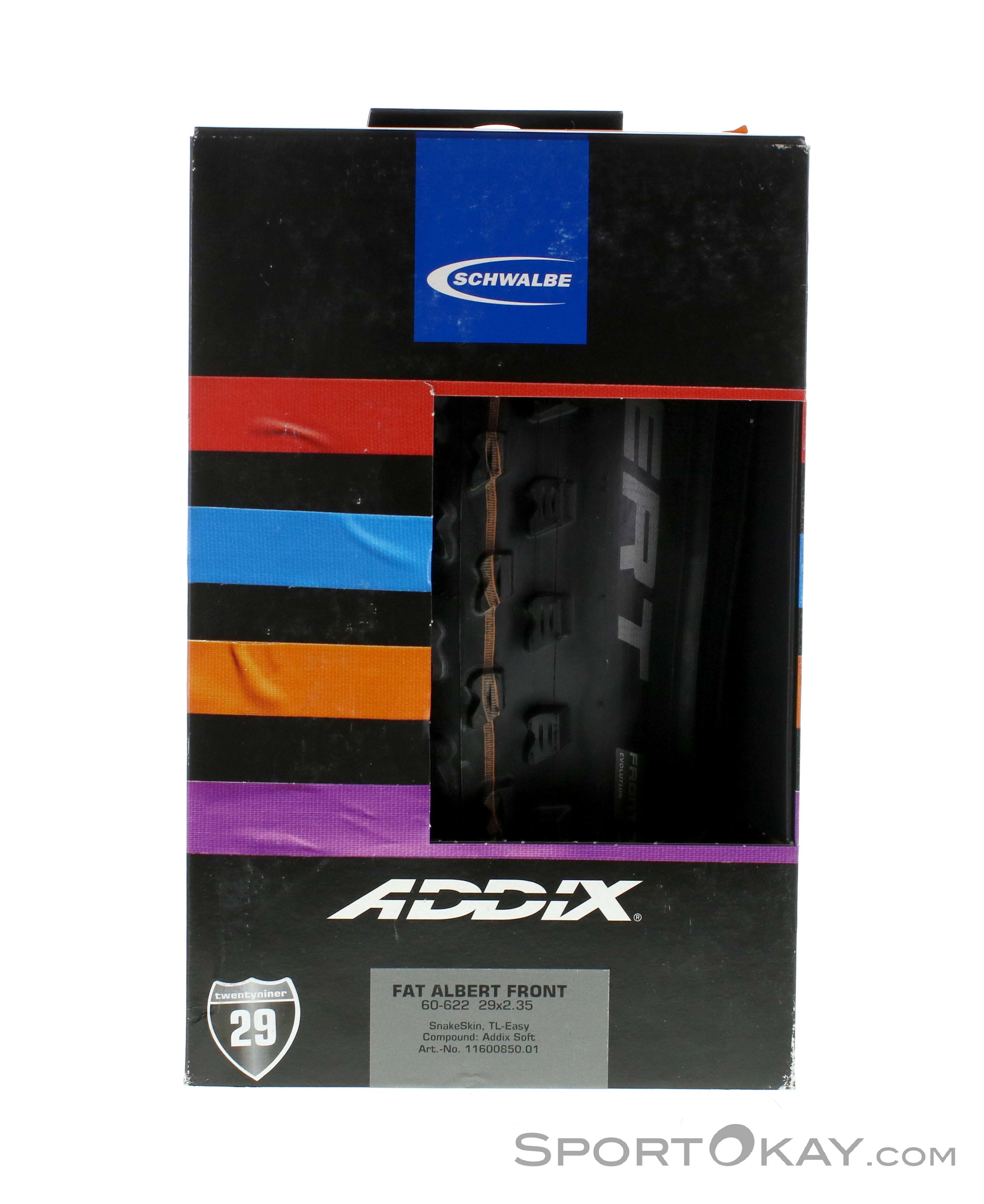 Schwalbe Fat Albert Front SS Addix Soft 29 x 2,35 Reifen - Reifen ...