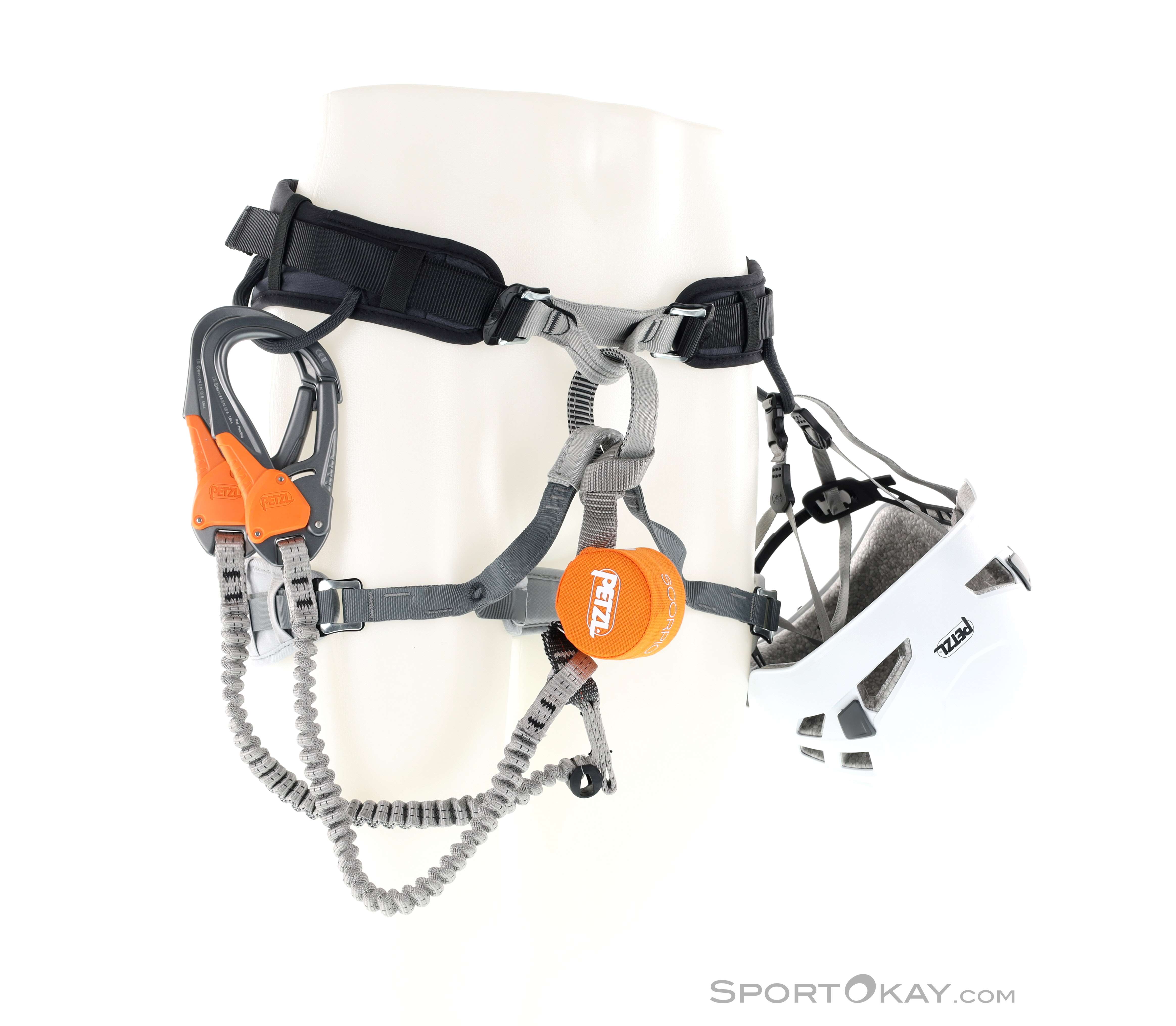 Petzl Kit Via Ferrata Eashook Complete Via Ferrata Set - Complete Via ...