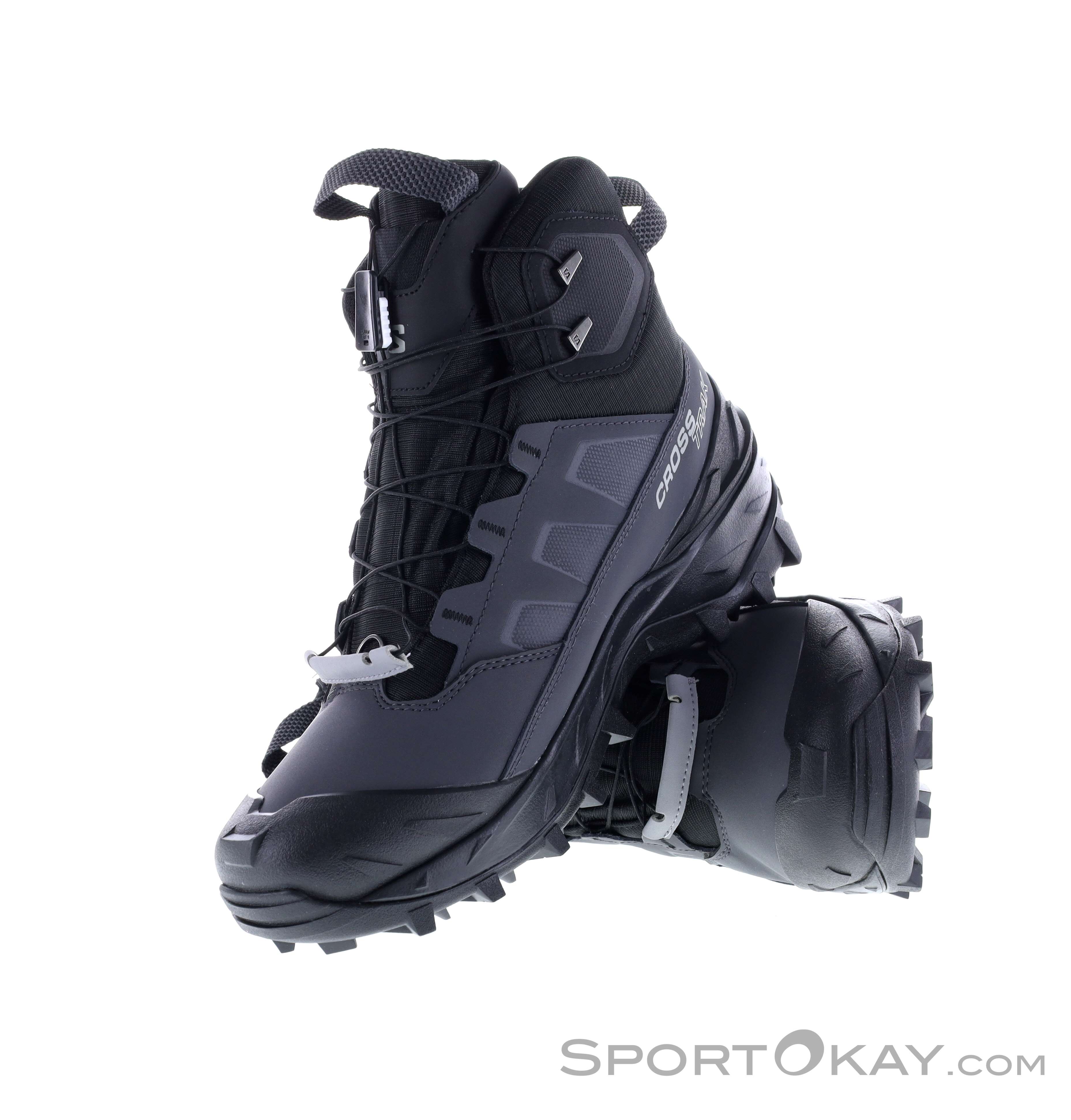 Salomon Crosstrak Powder WP Mens Winter Shoes - Hiking Boots - Shoes ...