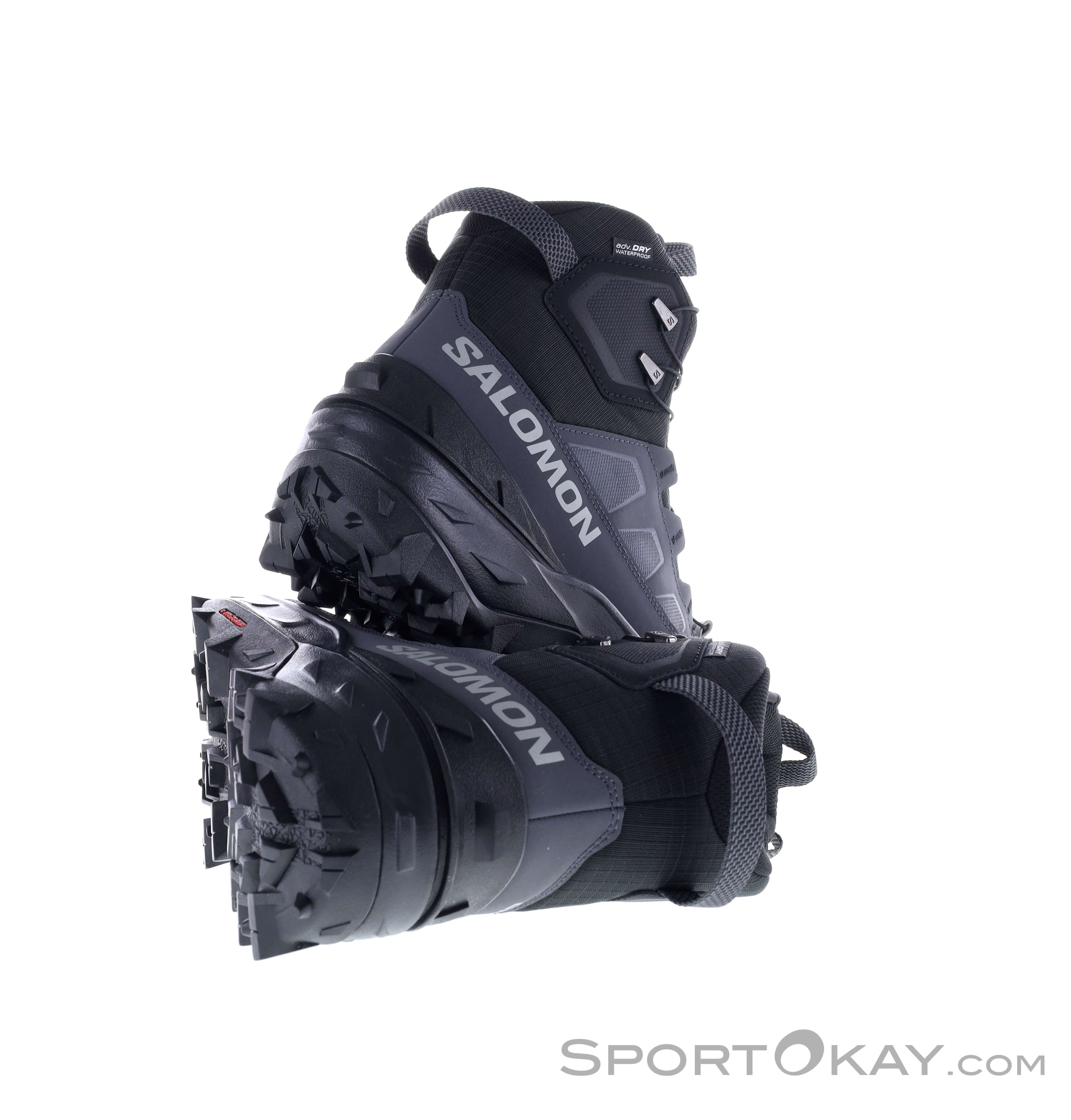 Salomon Crosstrak Powder WP Mens Winter Shoes - Hiking Boots - Shoes ...