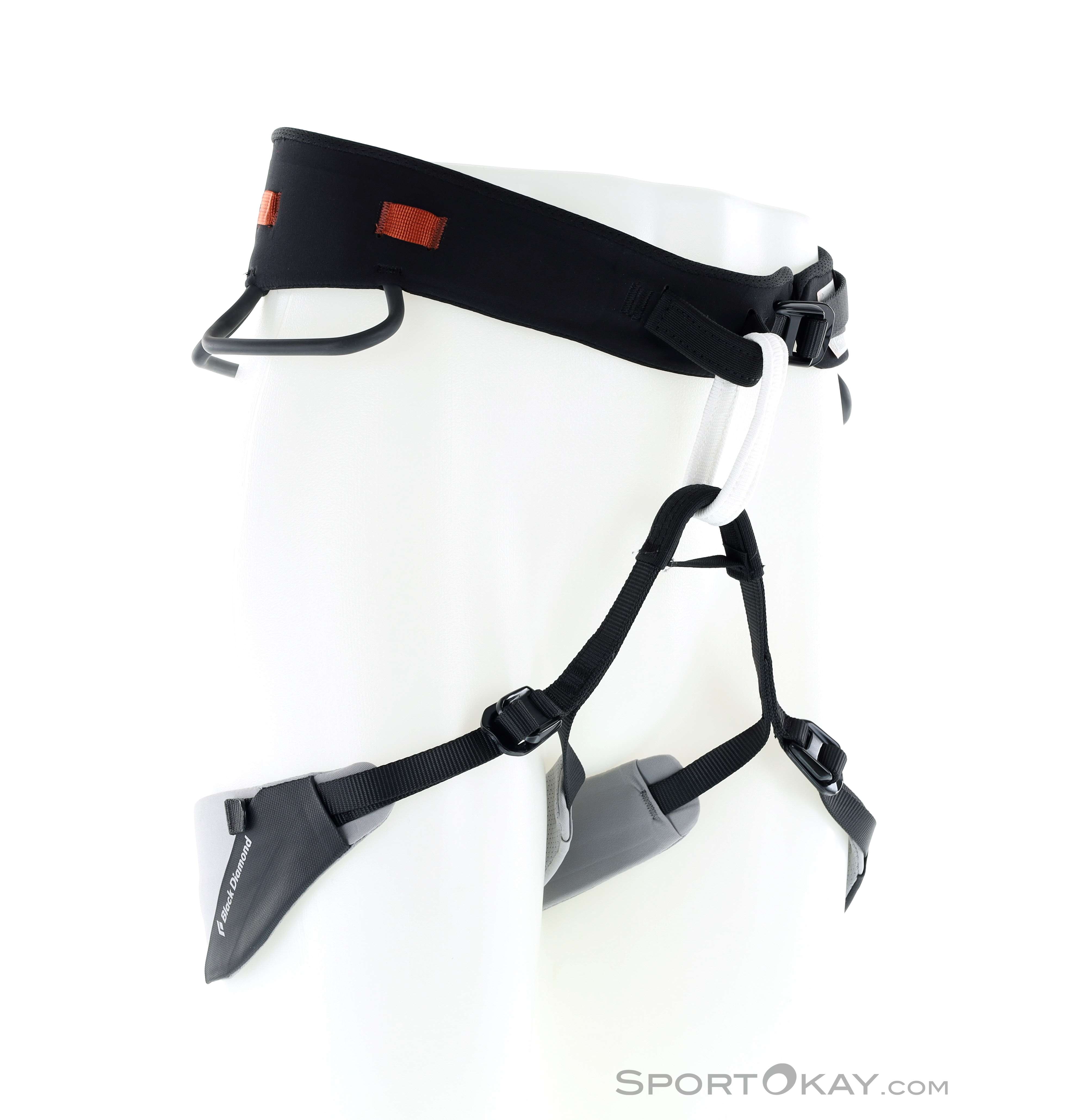 Black Diamond Solution Guide Mens Climbing Harness - Waist Harness ...