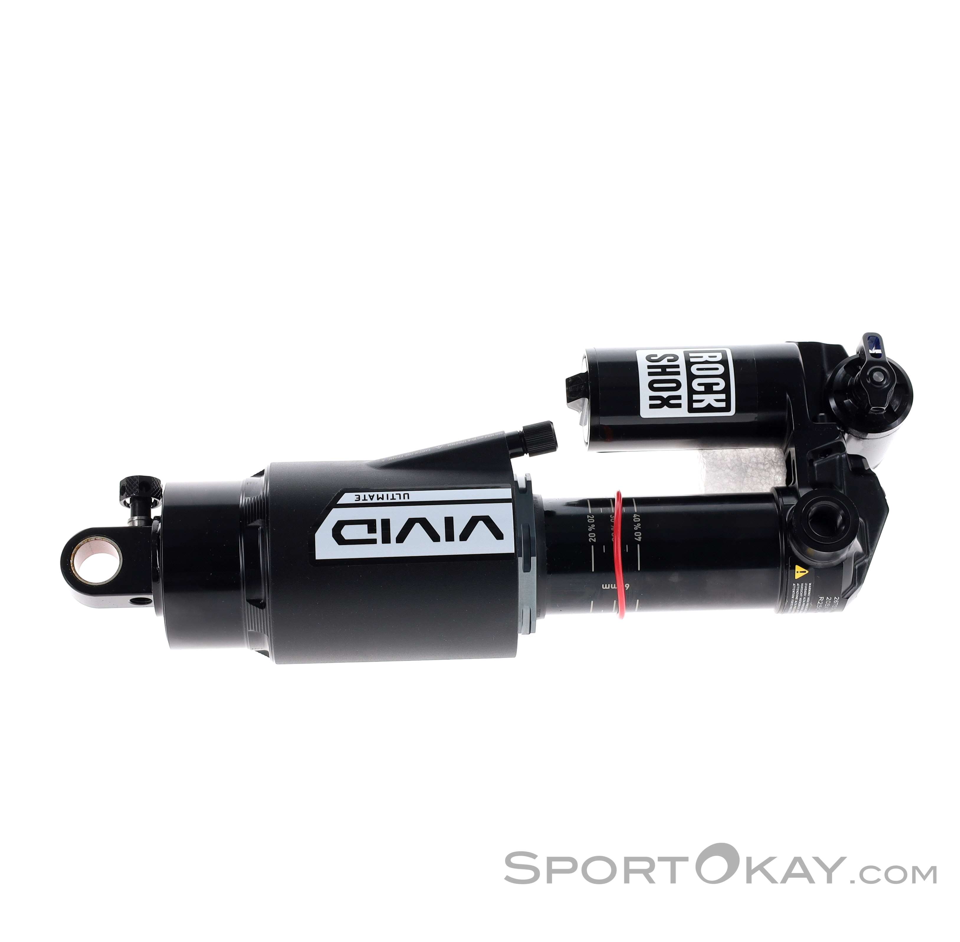 Rock Shox Vivid Ultimate RC2T C1 205x65 Trunnion Sospensione - Forcella ...