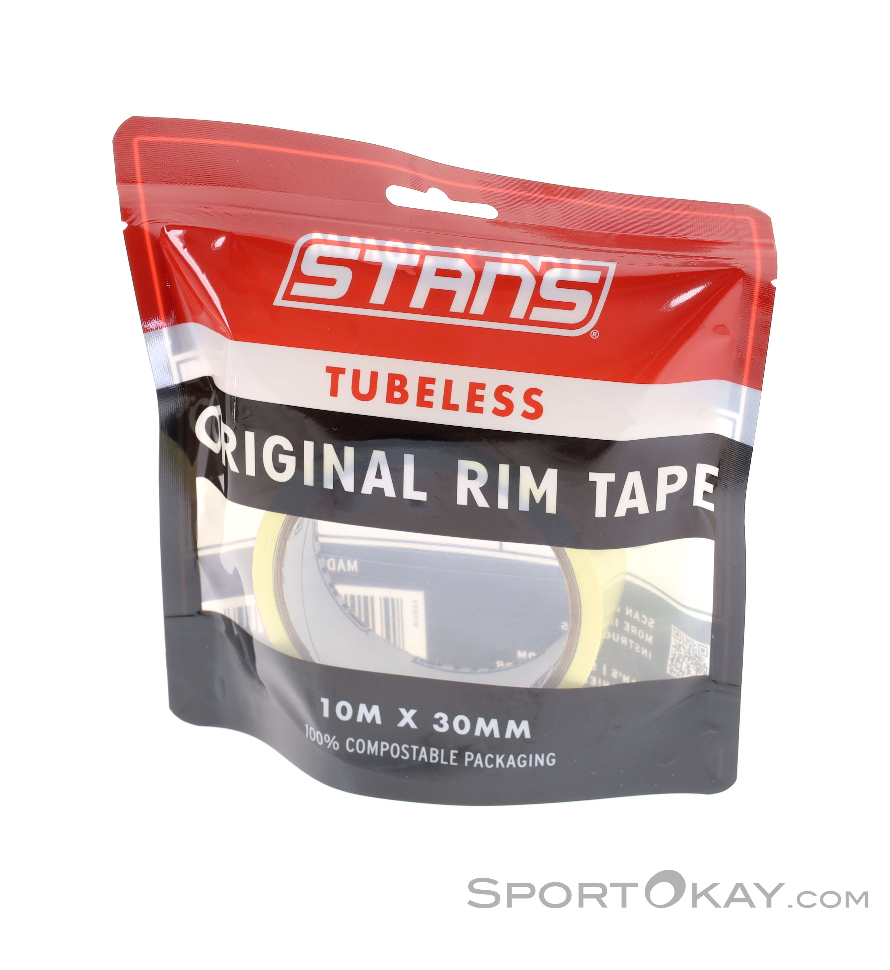 Stan's NoTubes Original 10m x 30mm Rim Tape - Tire Repair Kits - Tools ...