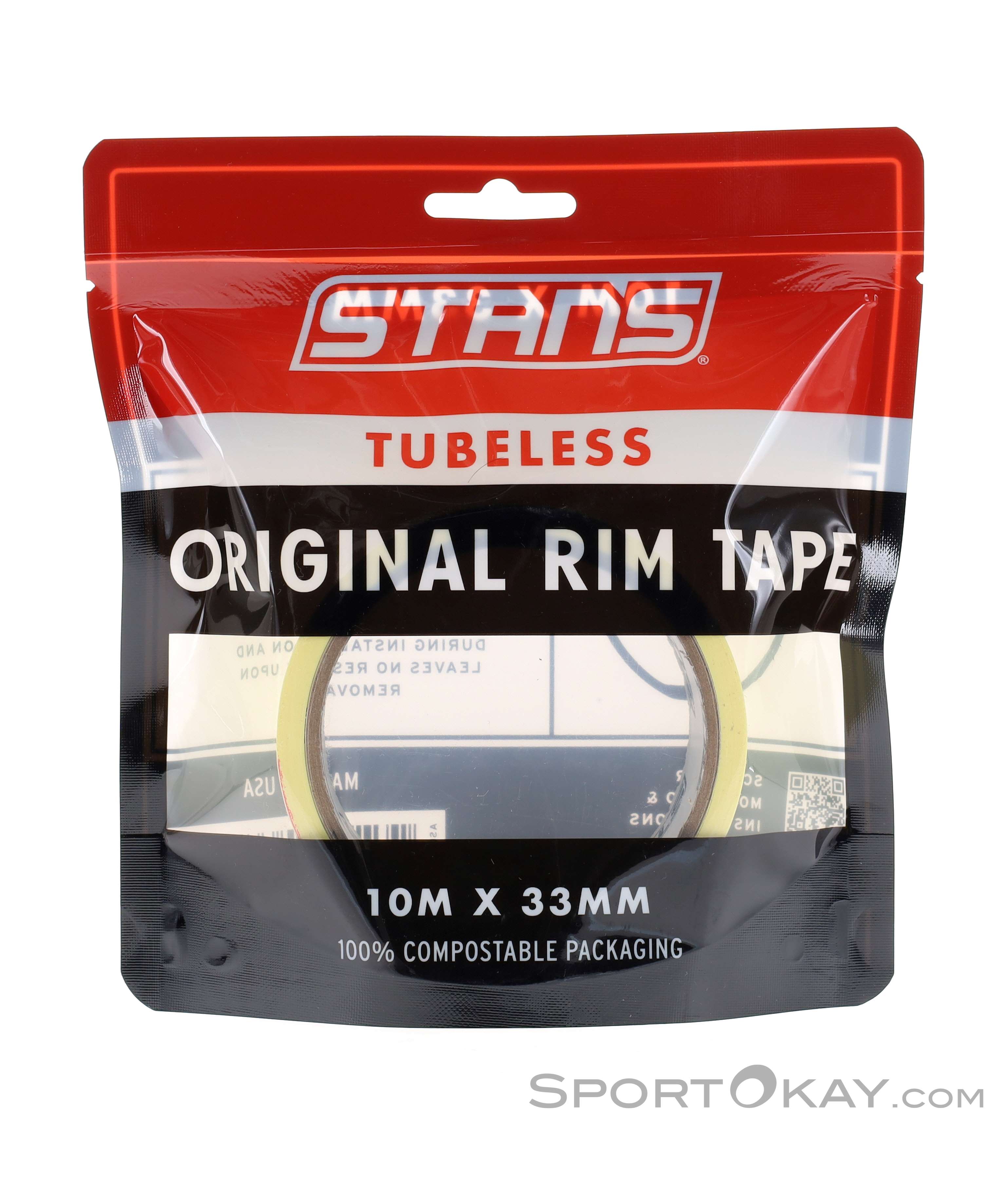 Stan's NoTubes Original 10m x 33mm Rim Tape - Tire Repair Kits - Tools ...