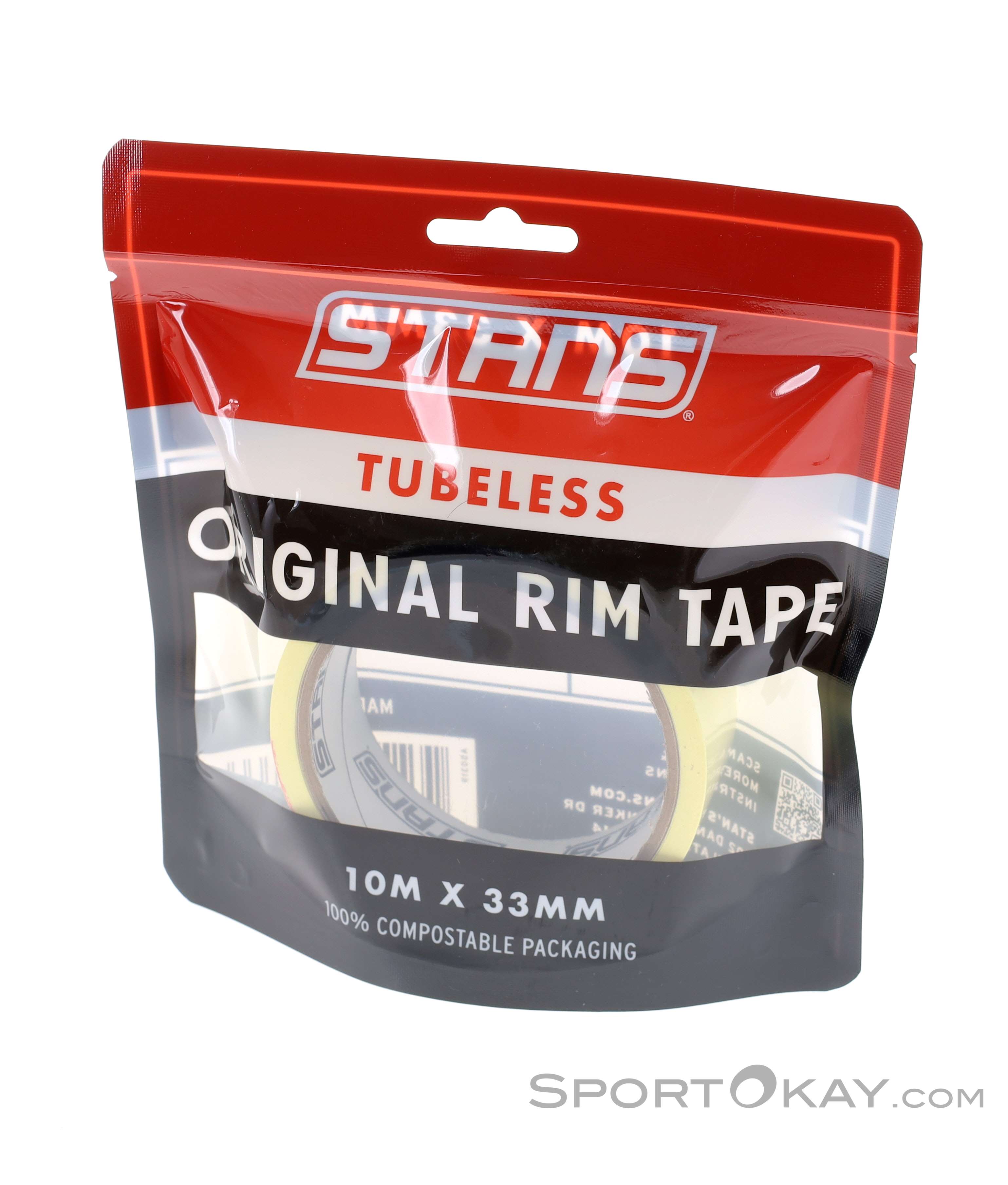 Stan's NoTubes Original 10m x 33mm Rim Tape - Tire Repair Kits - Tools ...