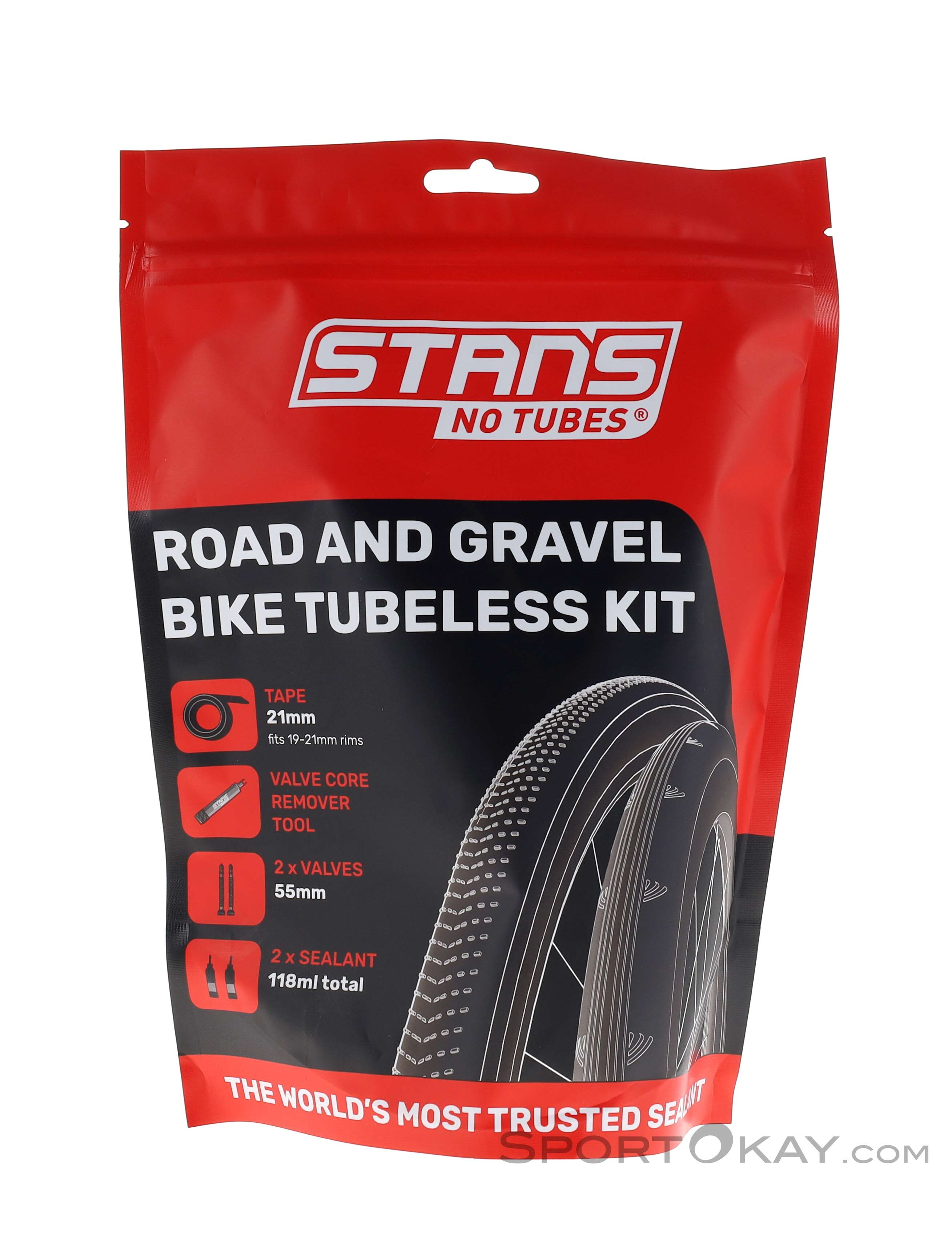 Stan's NoTubes Road 21mm Tubeless Kit - Clean & Care - Tools & Care ...