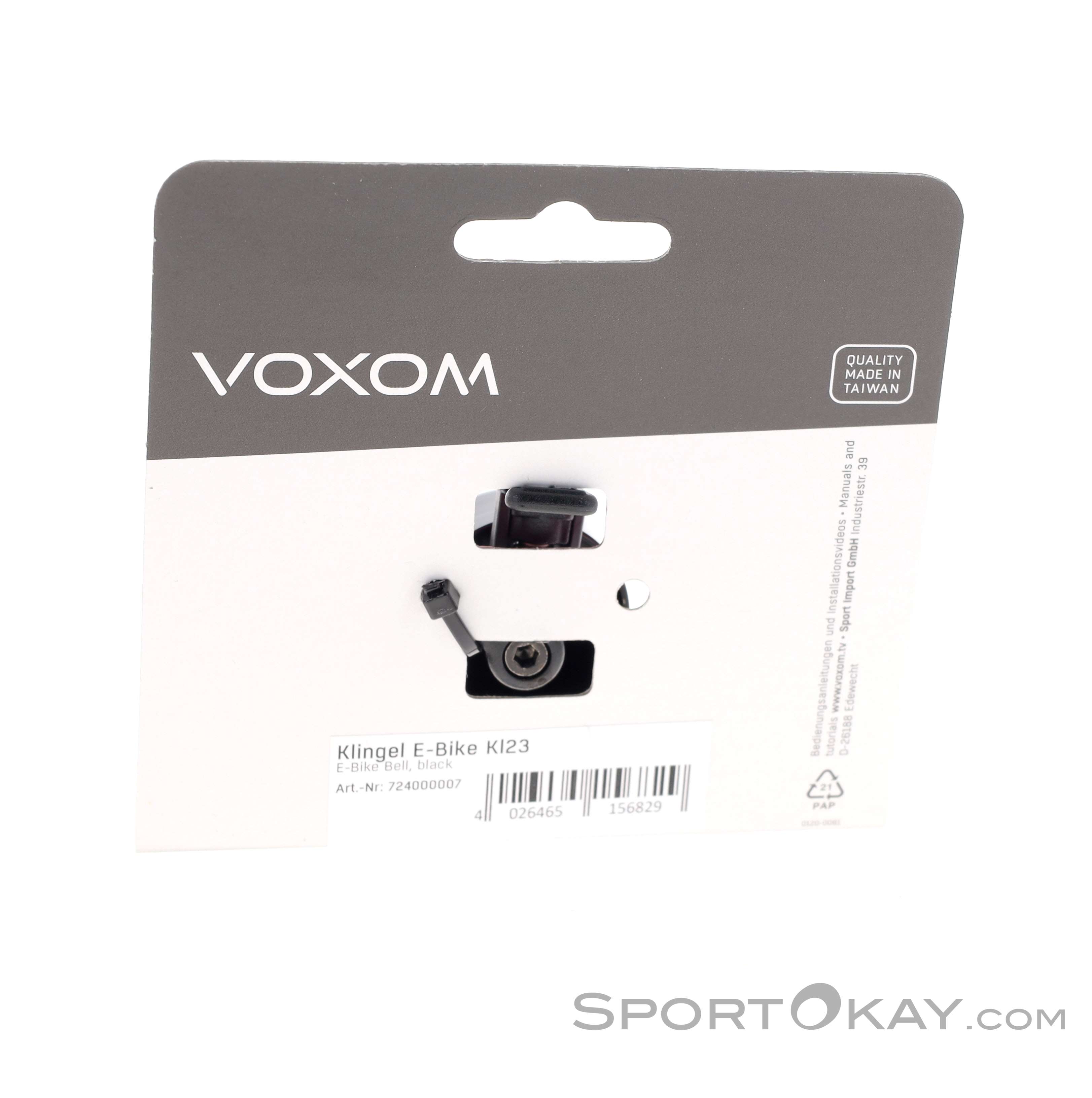 Voxom KL23 Bicycle bell - Small Parts - Components - Bike - All