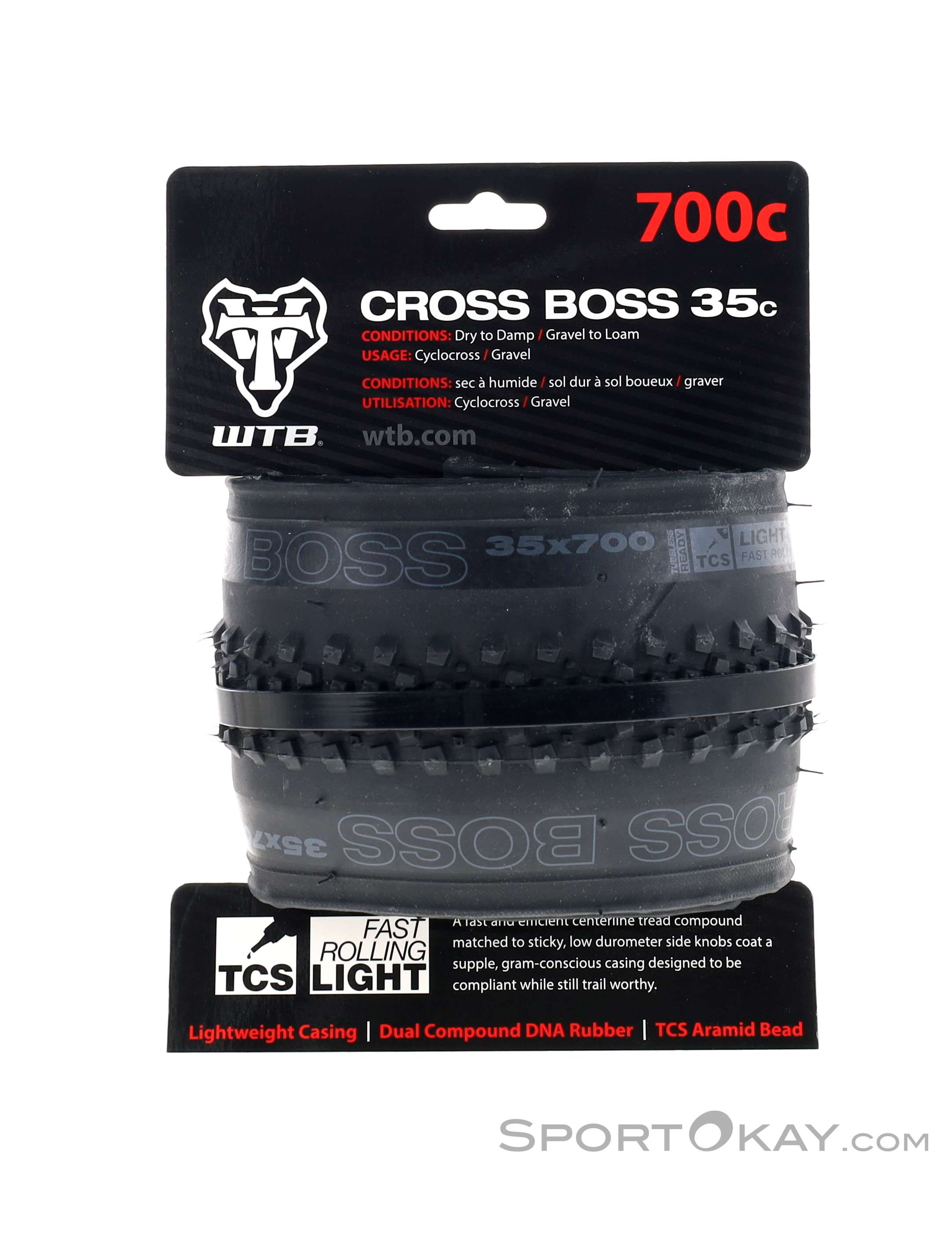 WTB Cross Boss 700x35 TCS Light FR Neumáticos - Neumático & Cámara ...