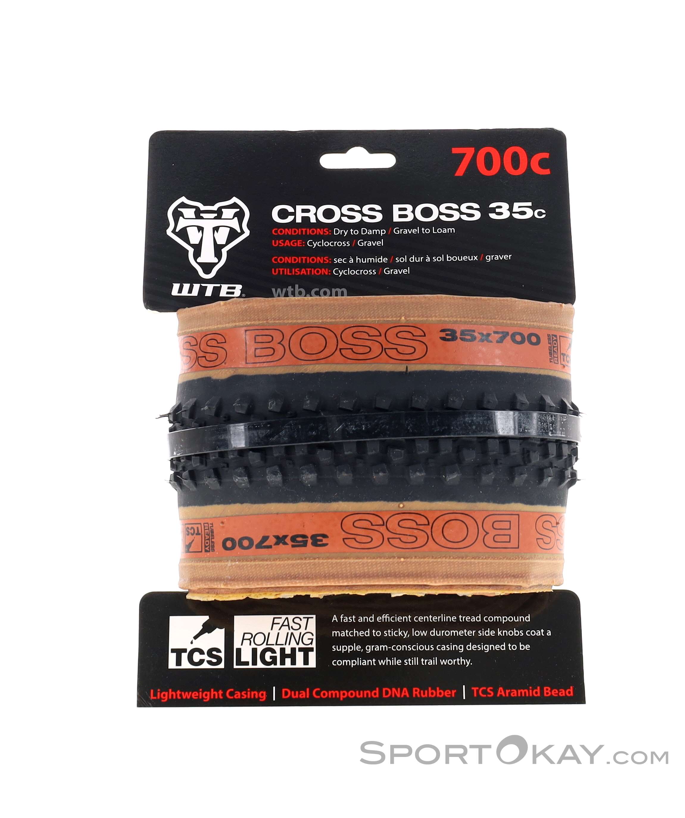 WTB Cross Boss 700x35 TCS Light FR Pnevmatike - Pnevmatike in zračnice ...