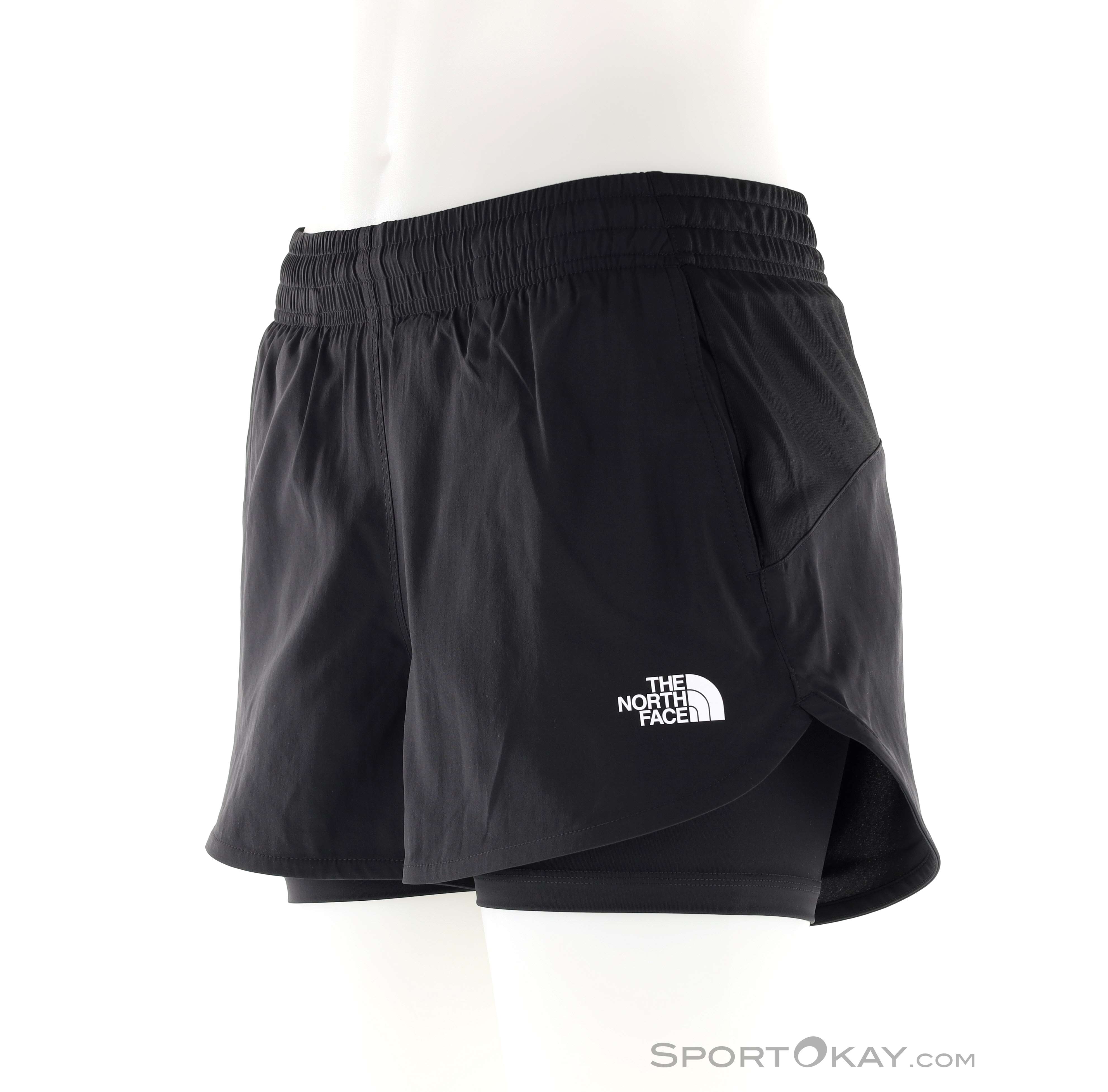 The North Face Flex 2in1 Mujer Short de running - Pantalones ...