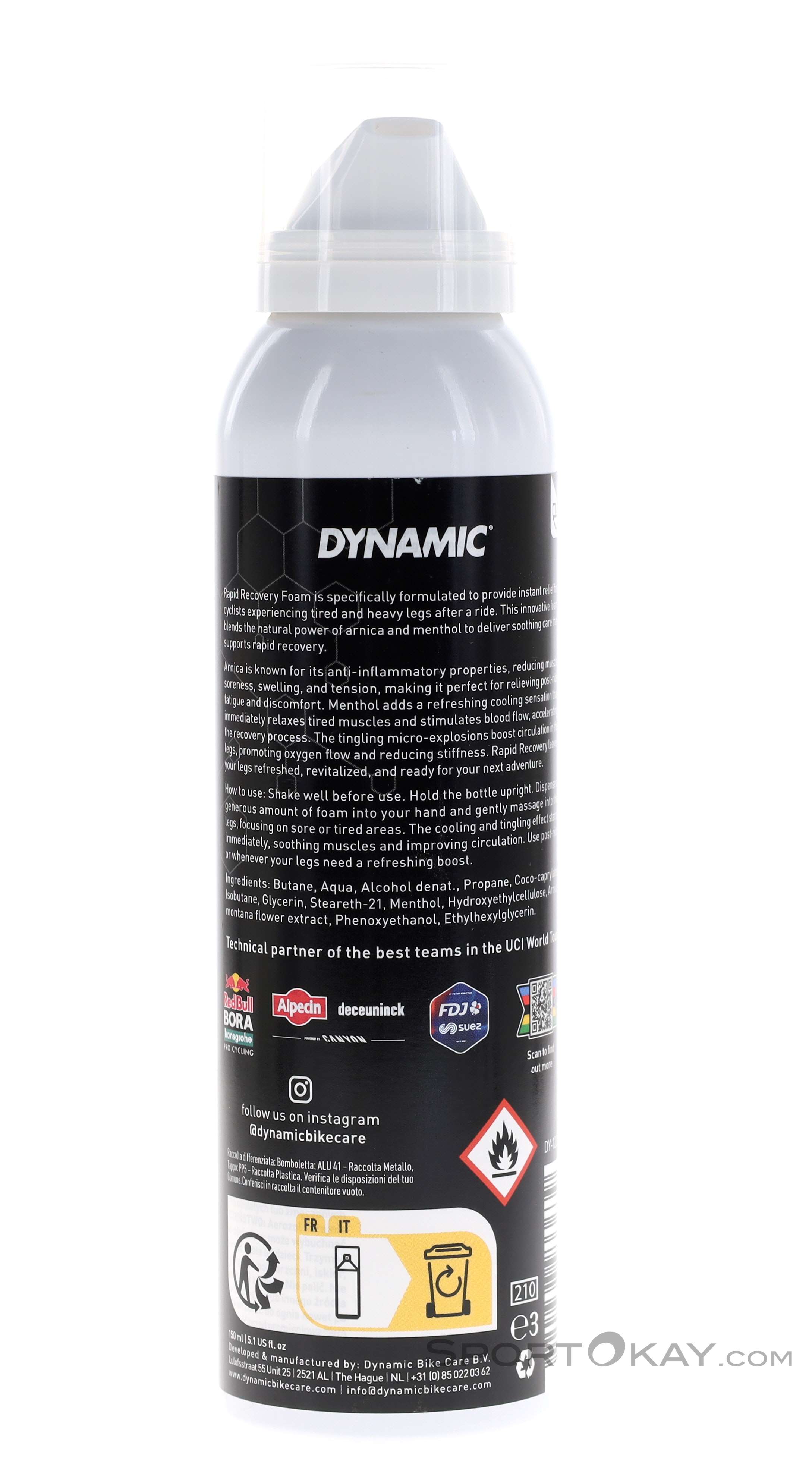 Dynamic Rapid Recovery Gel 150ml Care Spray - Other - Accessory - Bike ...