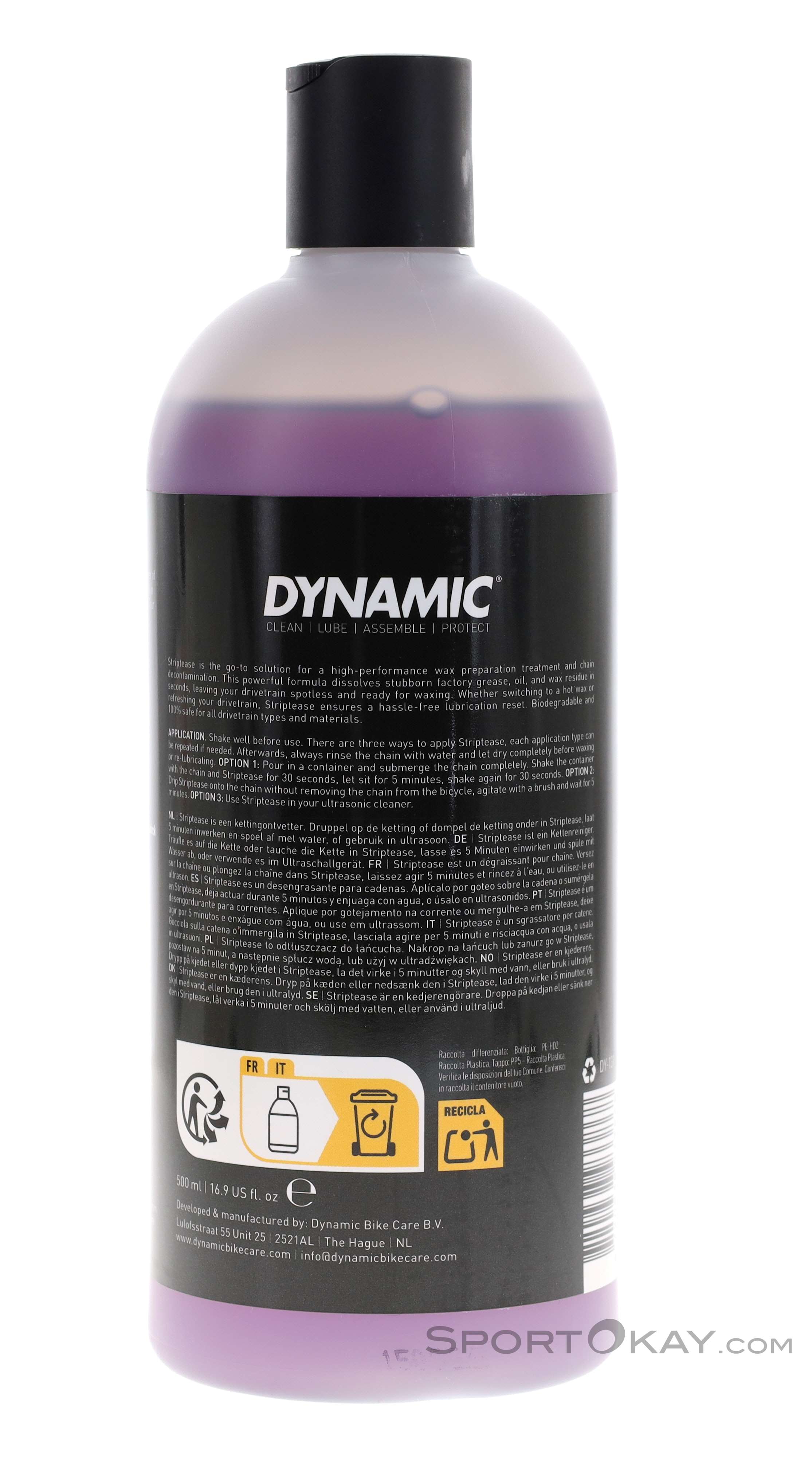 Dynamic Striptease 500ml Chain Cleaner - Clean & Care - Tools & Care ...