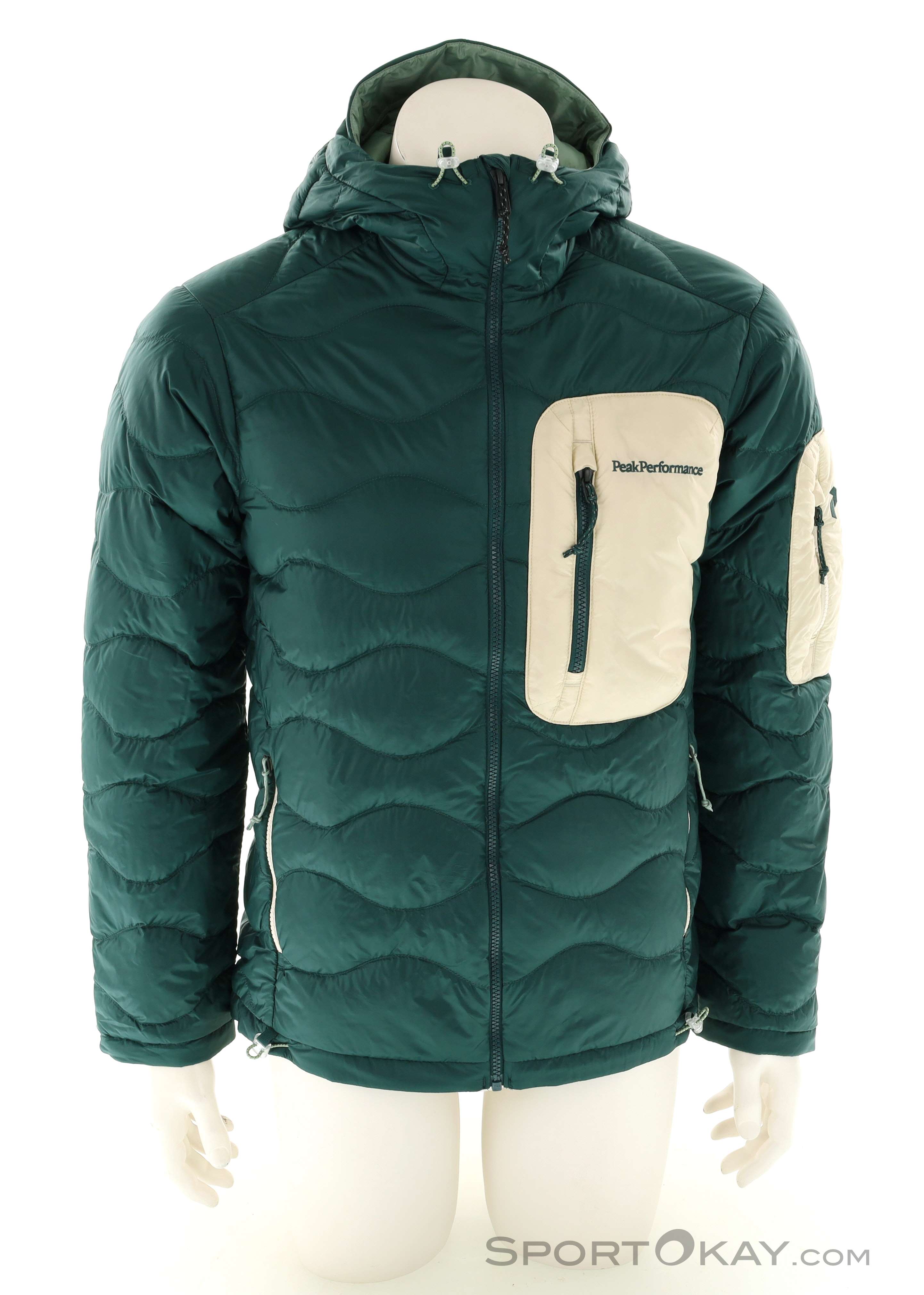 Peak Performance Helium Utility Down Hood Heren Isolatiejack - Jassen ...