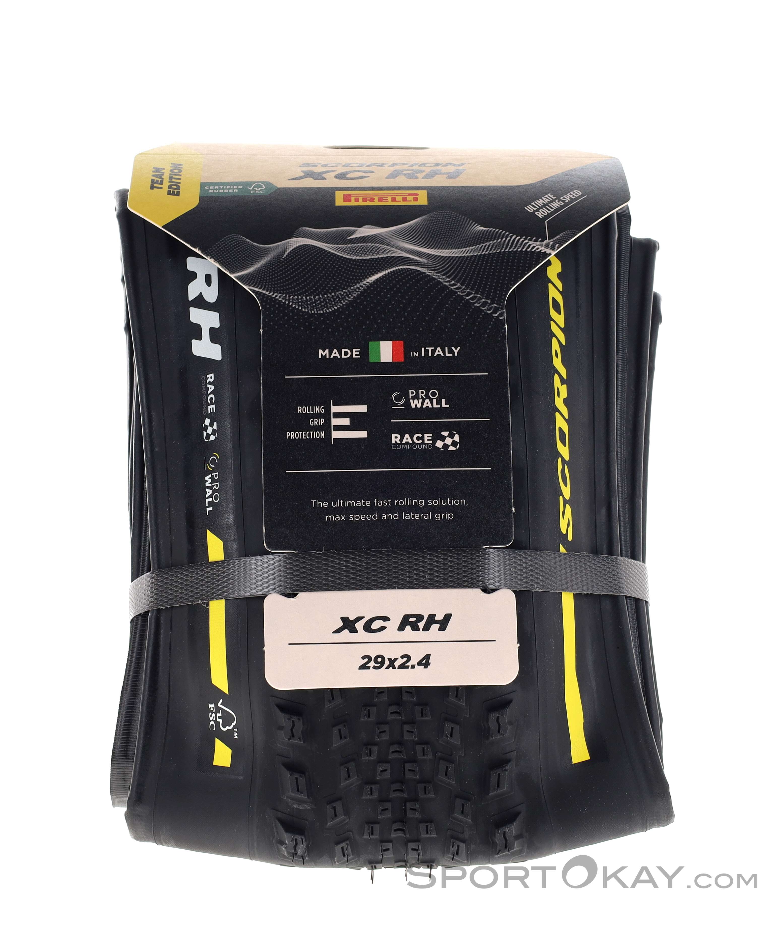 Pirelli Scorpion Race XC RH ProWall 29x2.4" Tire - Tire & Tube ...