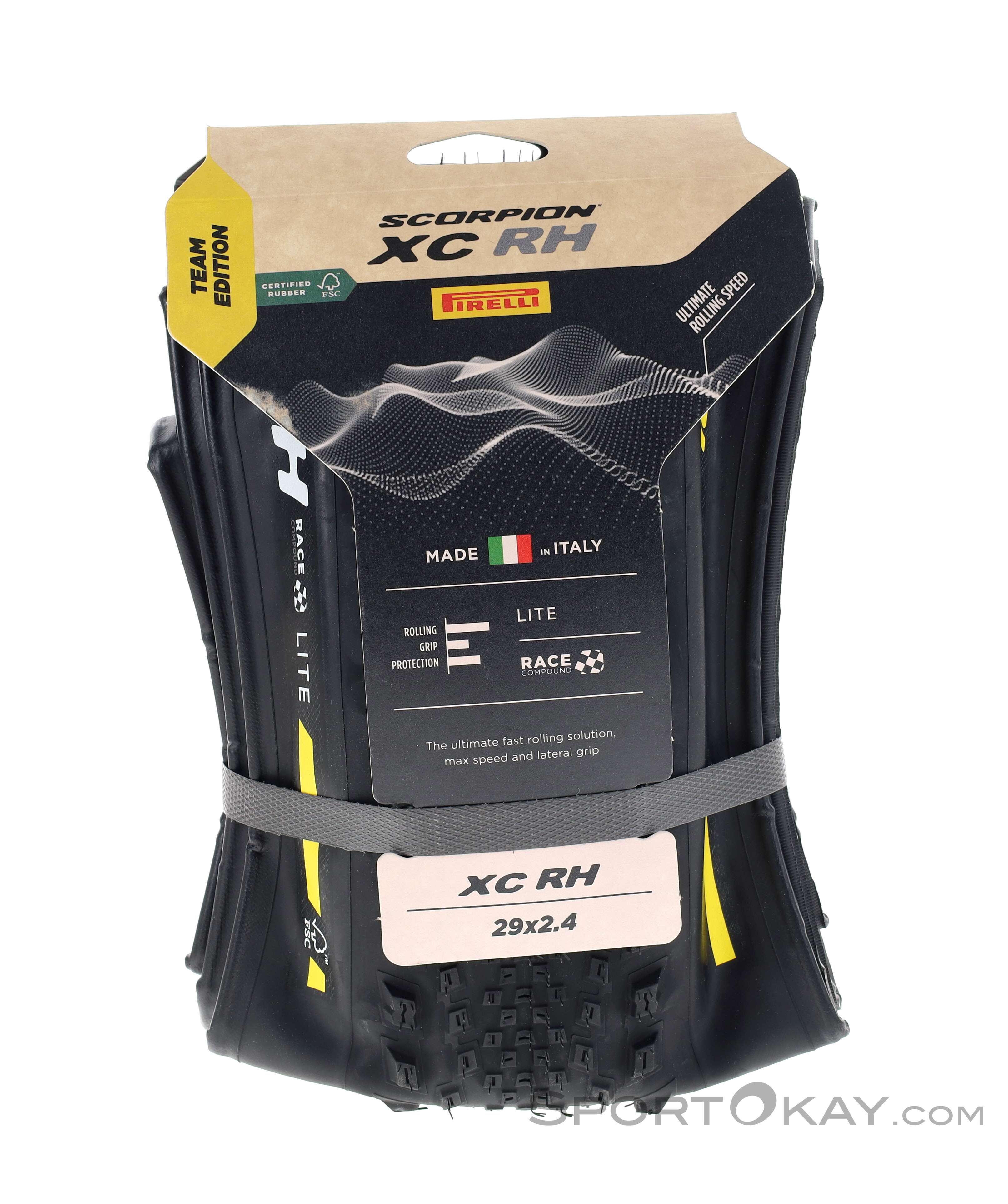 Pirelli Scorpion Race XC RH Lite 29x2.4" Tire - Tire & Tube ...