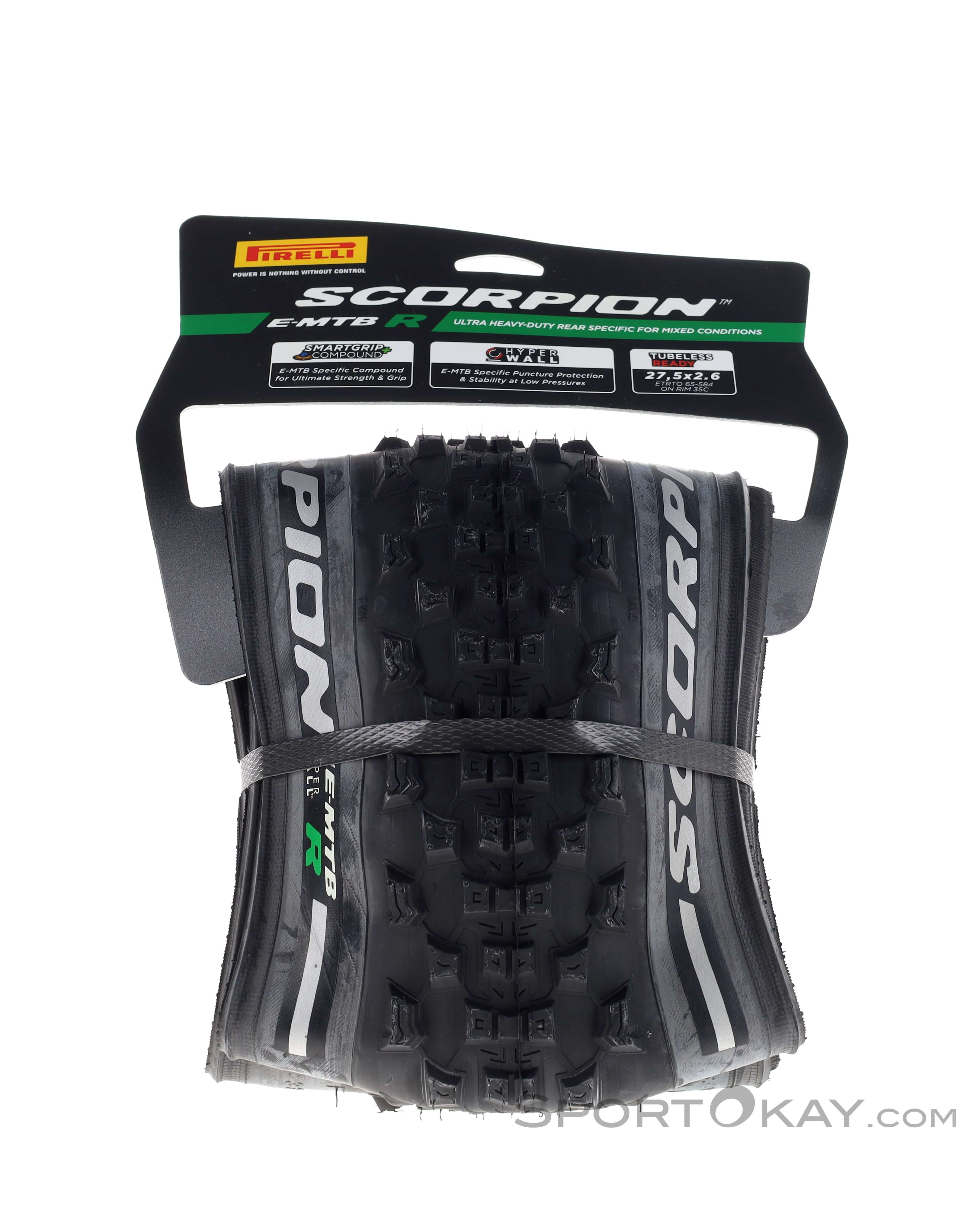 Pirelli Scorpion E-MTB R HyperWall 27.5x2.6" Tire - Tire & Tube ...