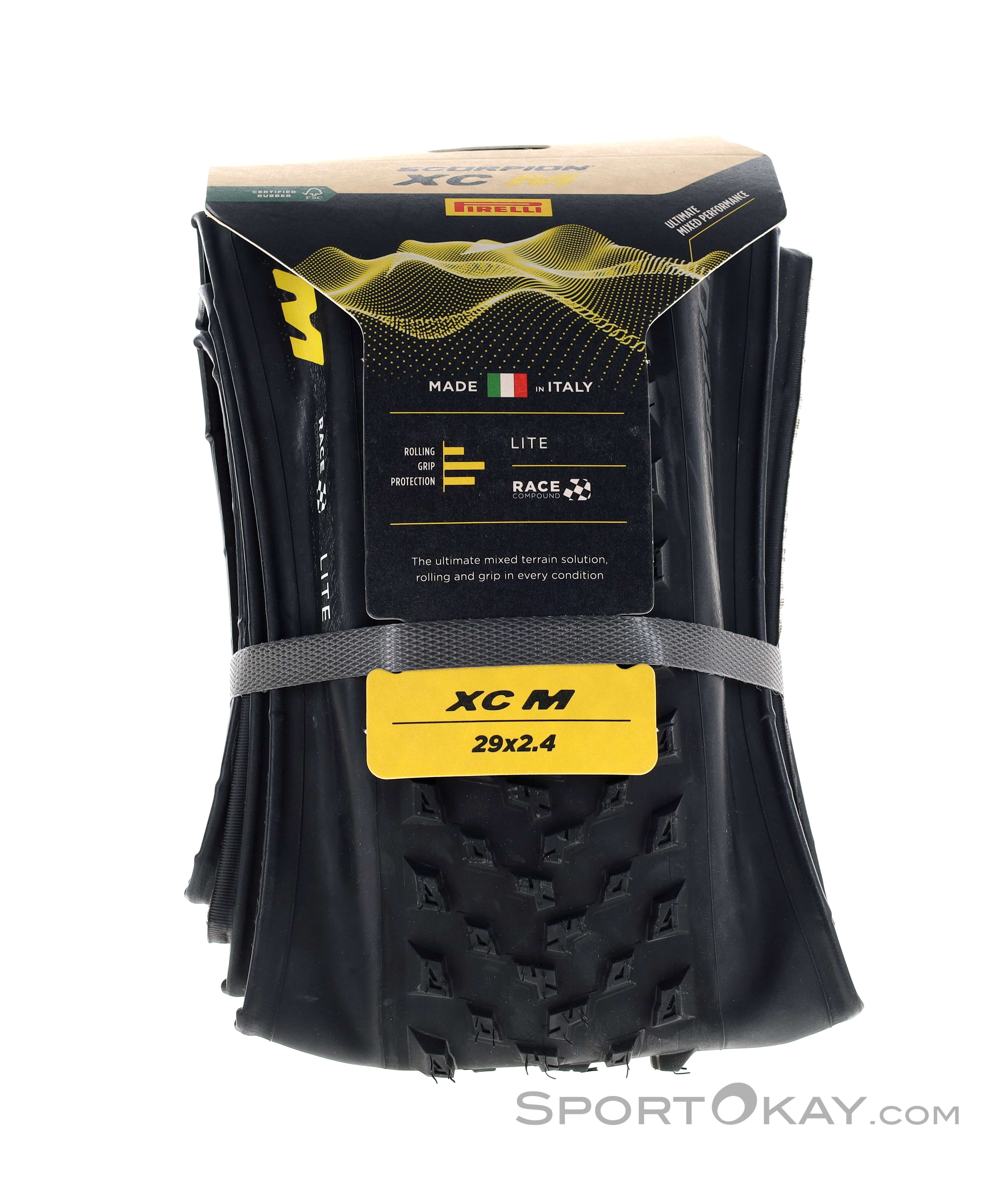 Pirelli Scorpion Race XC M Lite 29x2.4" Tire - Tire & Tube - Components ...