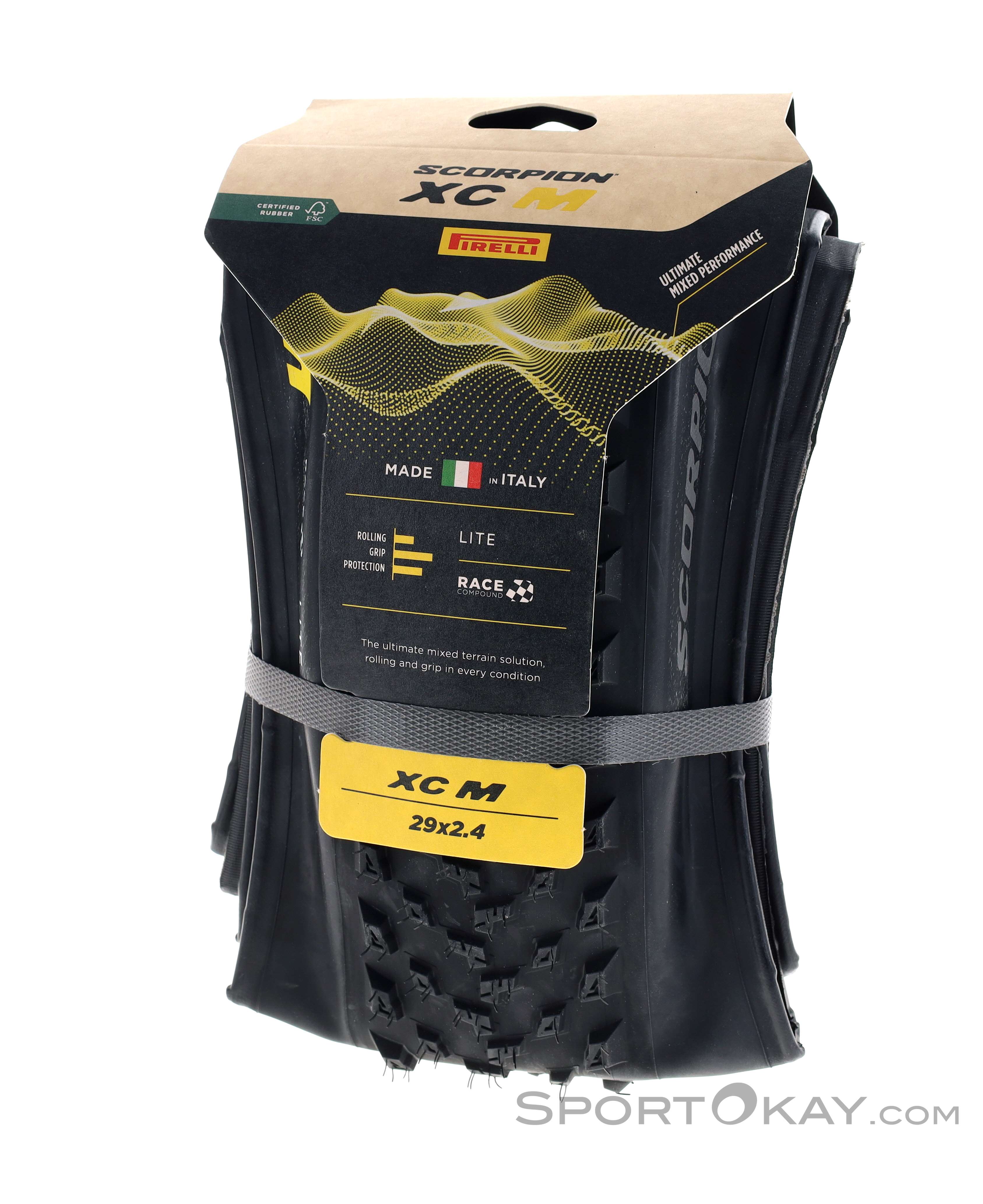 Pirelli Scorpion Race XC M Lite 29x2.4" Tire - Tire & Tube - Components ...