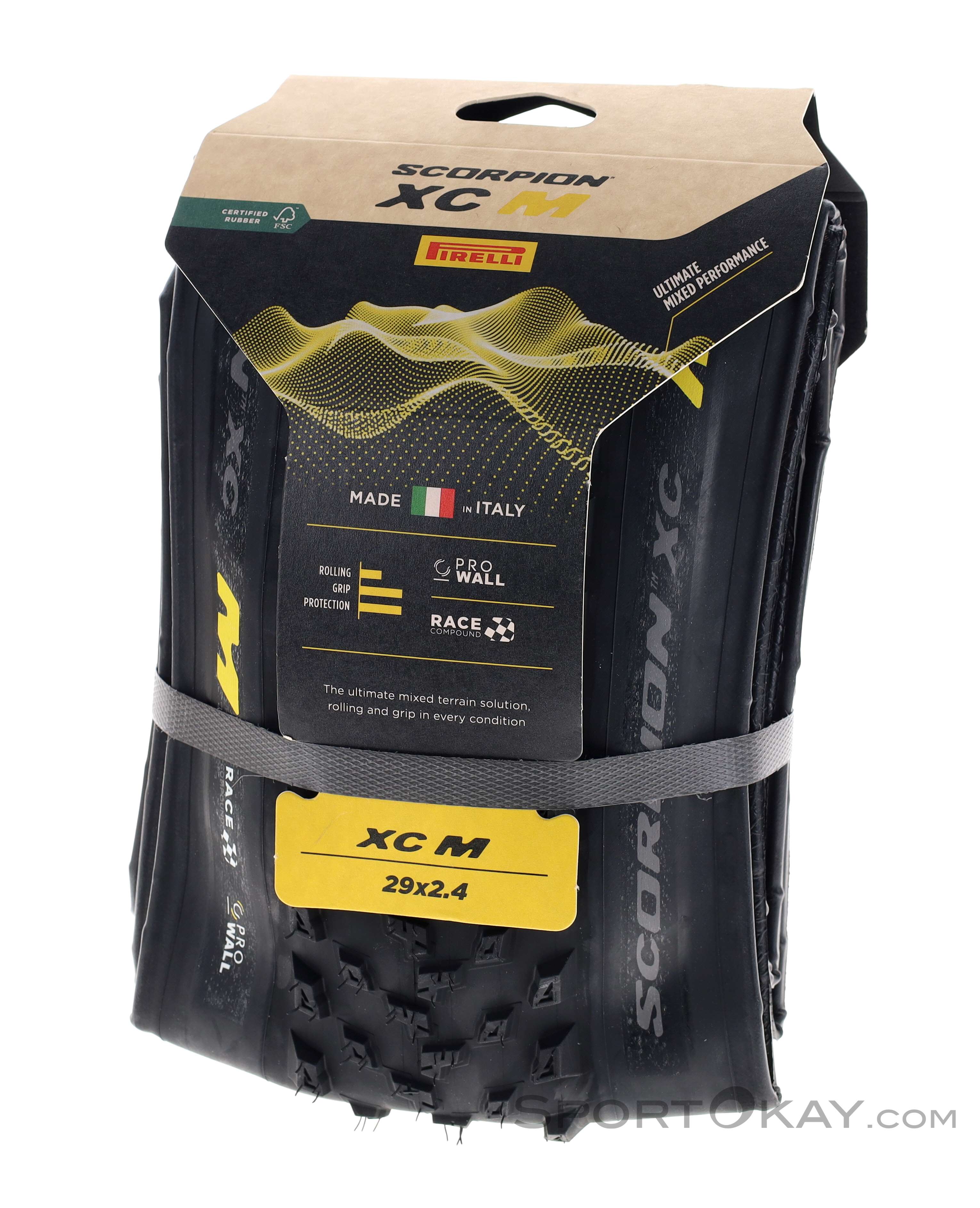 Pirelli Scorpion Race XC M ProWall 29x2.4" Tire - Tire & Tube ...