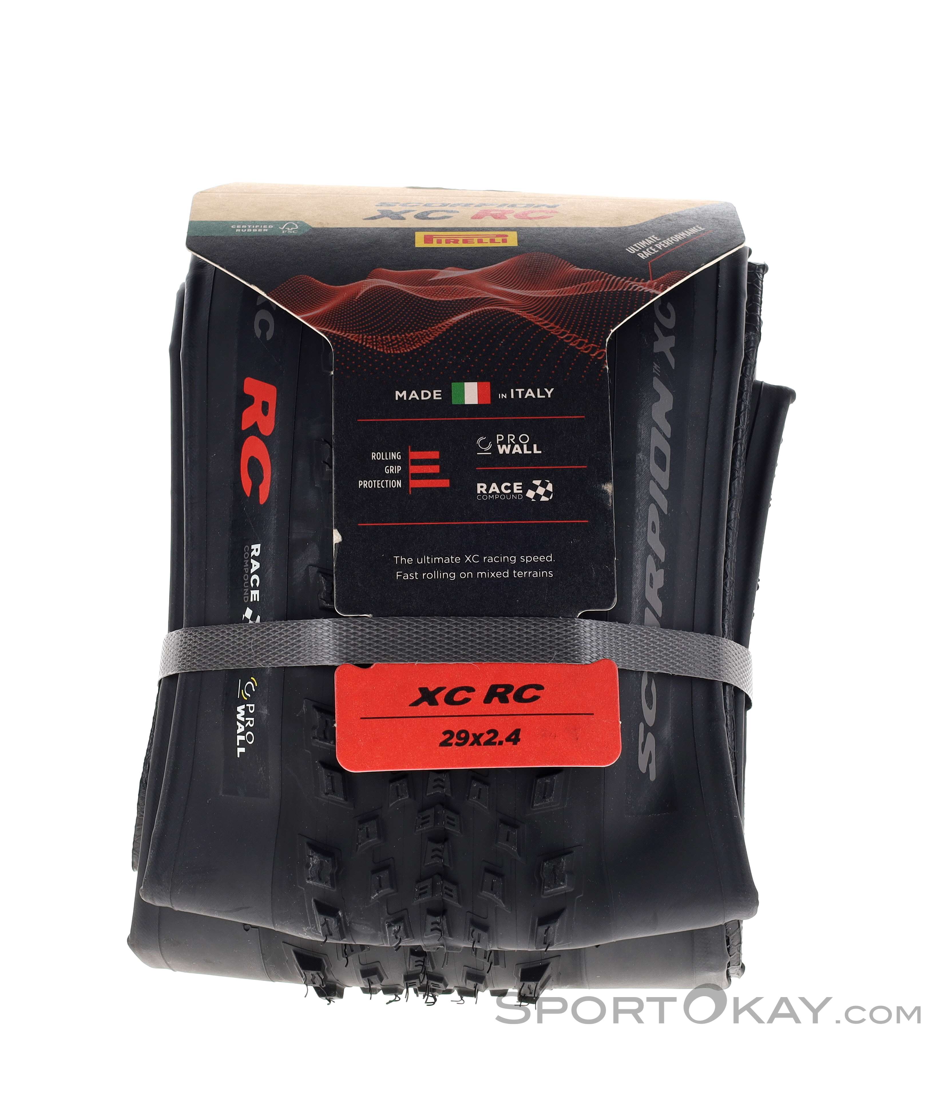 Pirelli Scorpion Race XC RC ProWall 29x2.4" Tire - Tire & Tube ...
