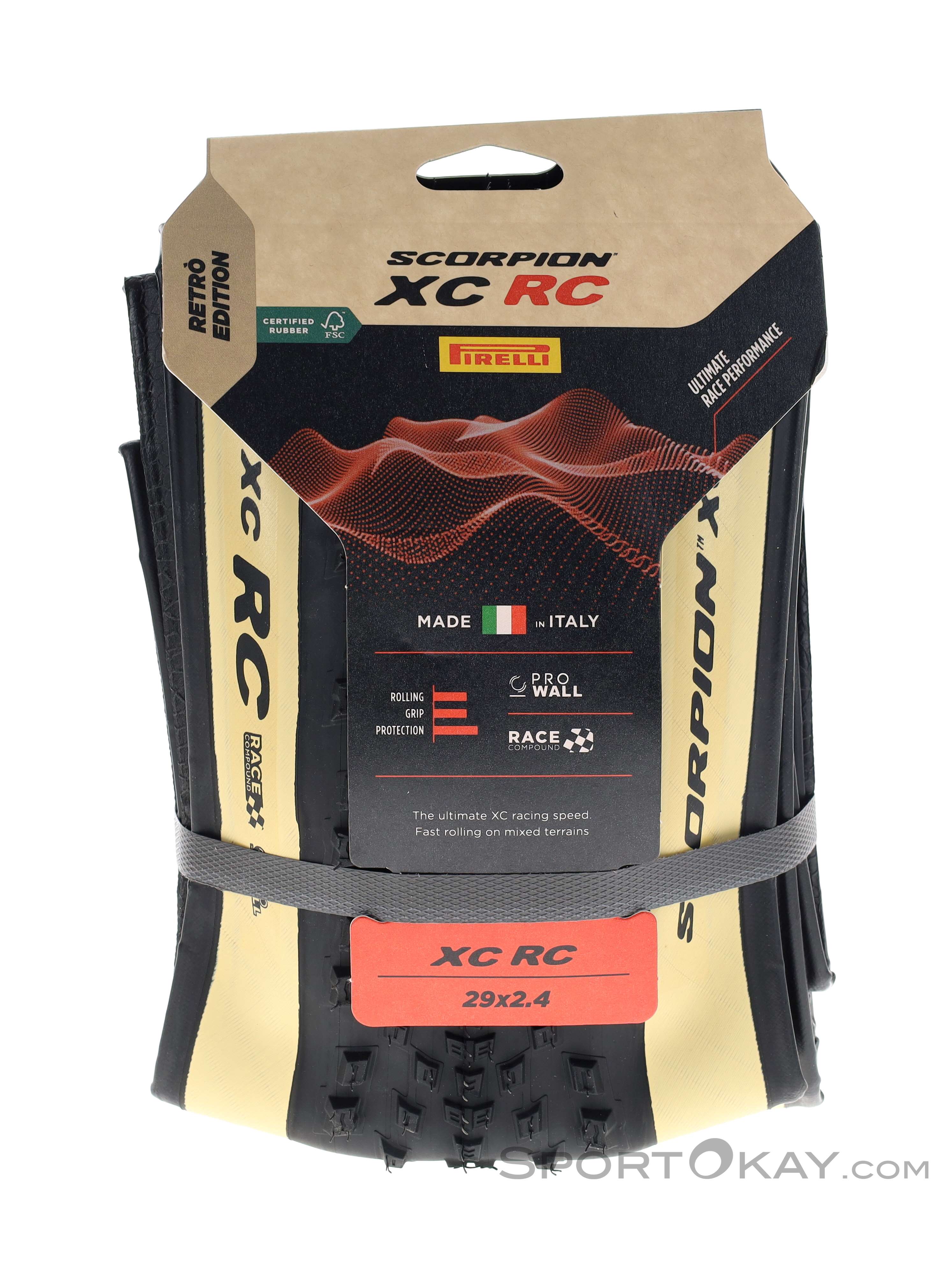 Pirelli Scorpion Race XC RC ProWall 29x2.4" Tire - Tire & Tube ...