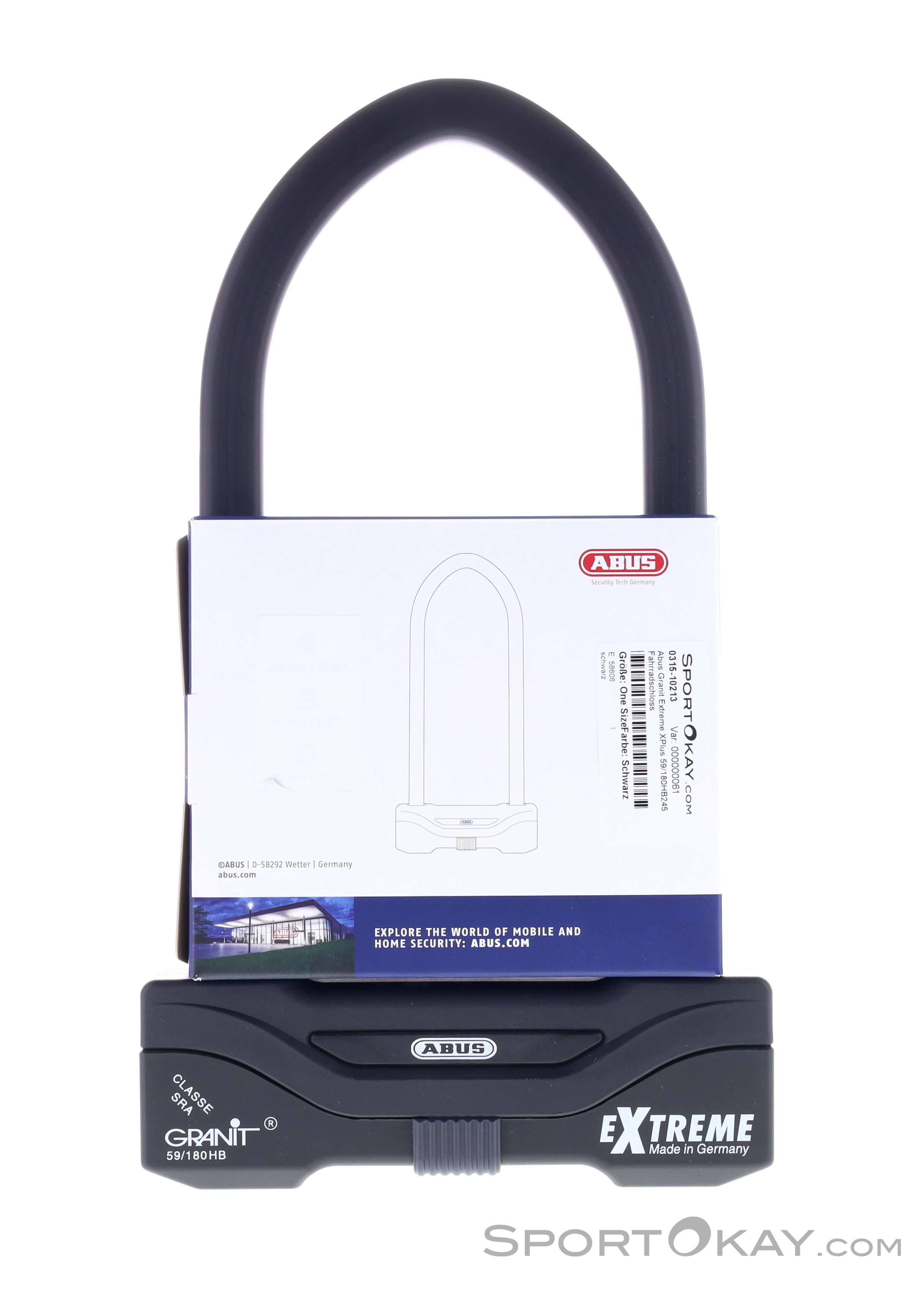 Abus Granit Extreme XPlus 59/180HB245 Bike Lock - Bike Lock - Accessory ...