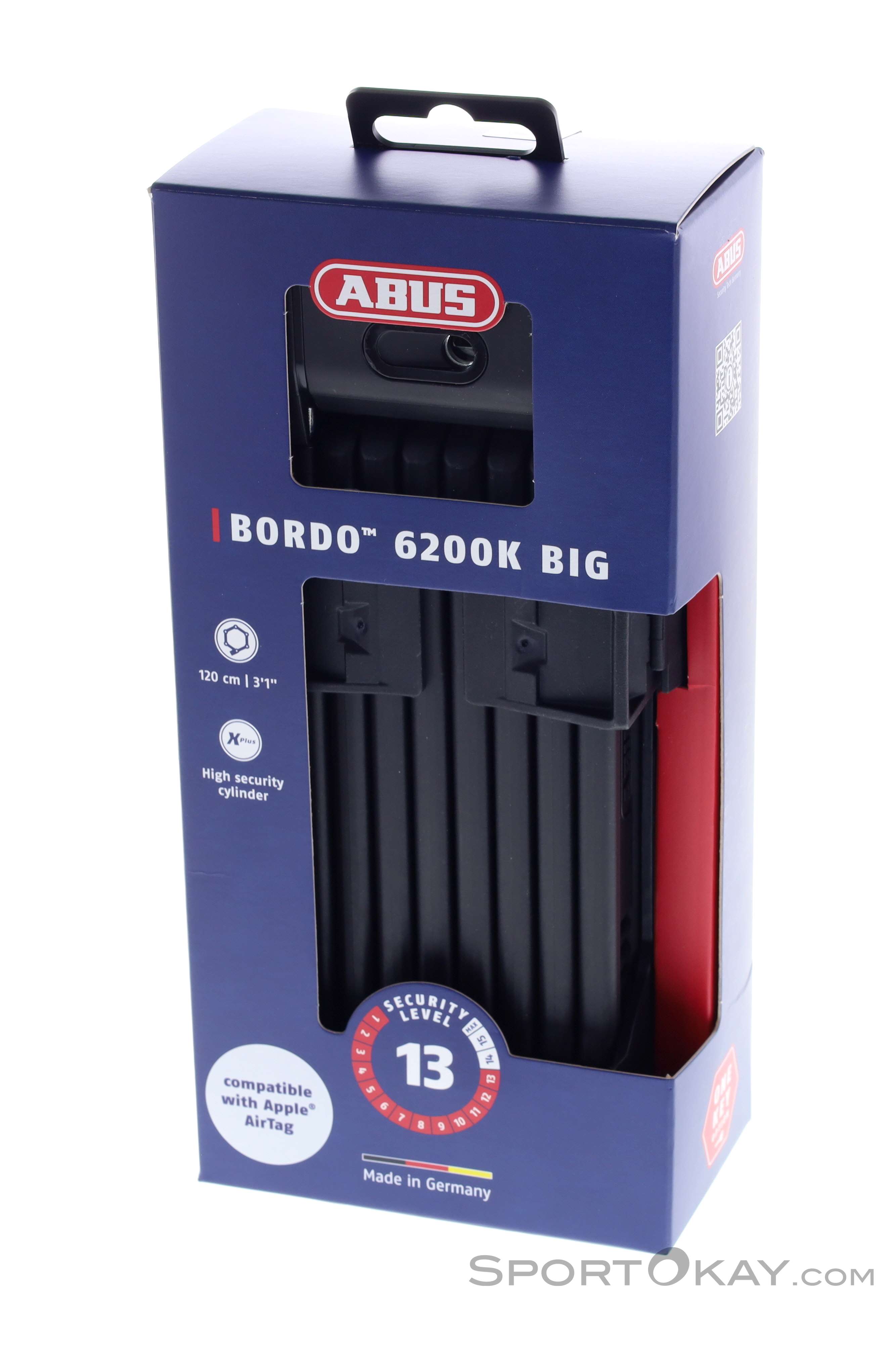 Abus Bordo 6200K/120 SH Bike Lock - Bike Lock - Accessory - Bike - All
