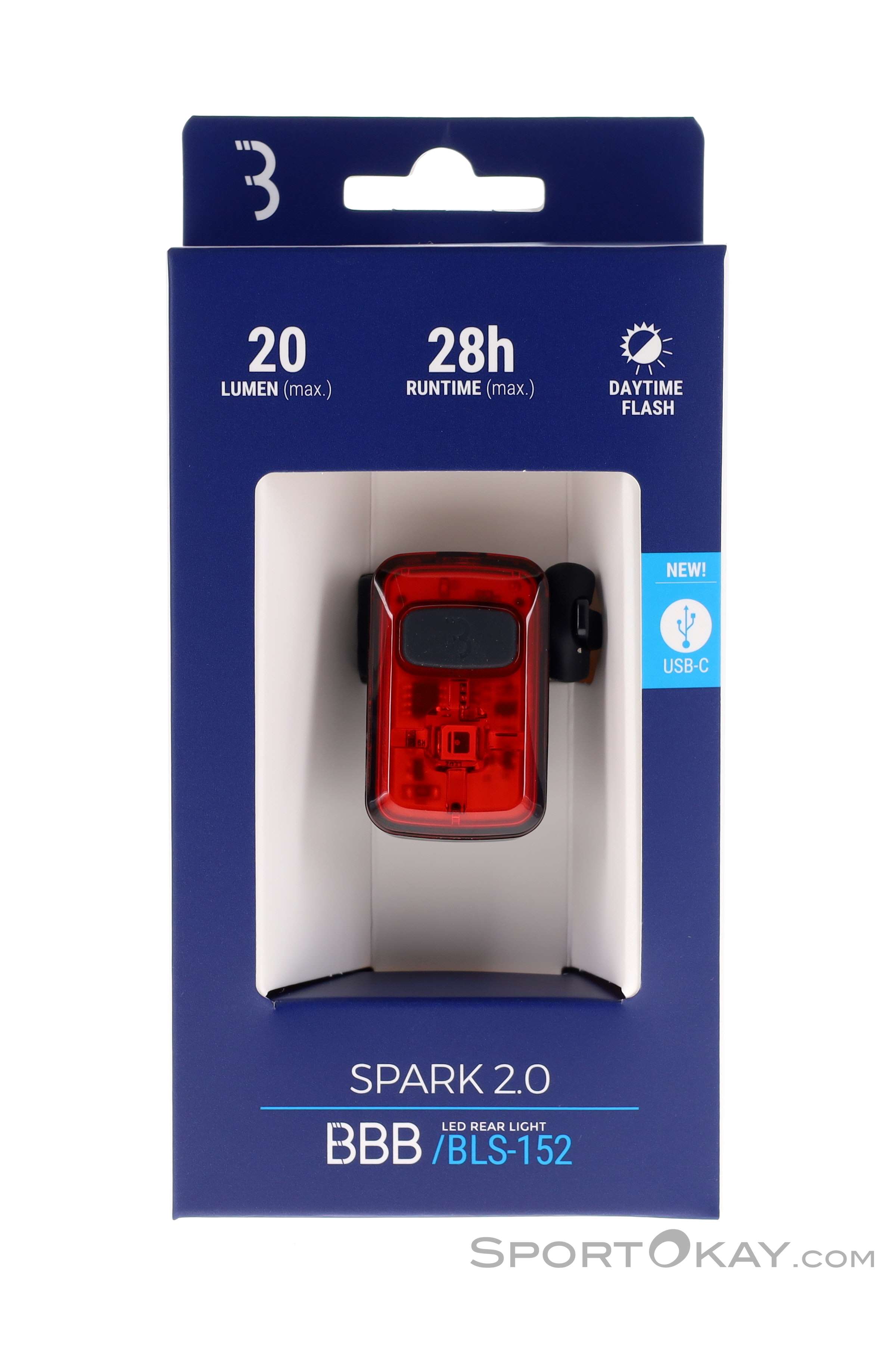 BBB Spark 2.0 Bike Light Rear - Bike - All