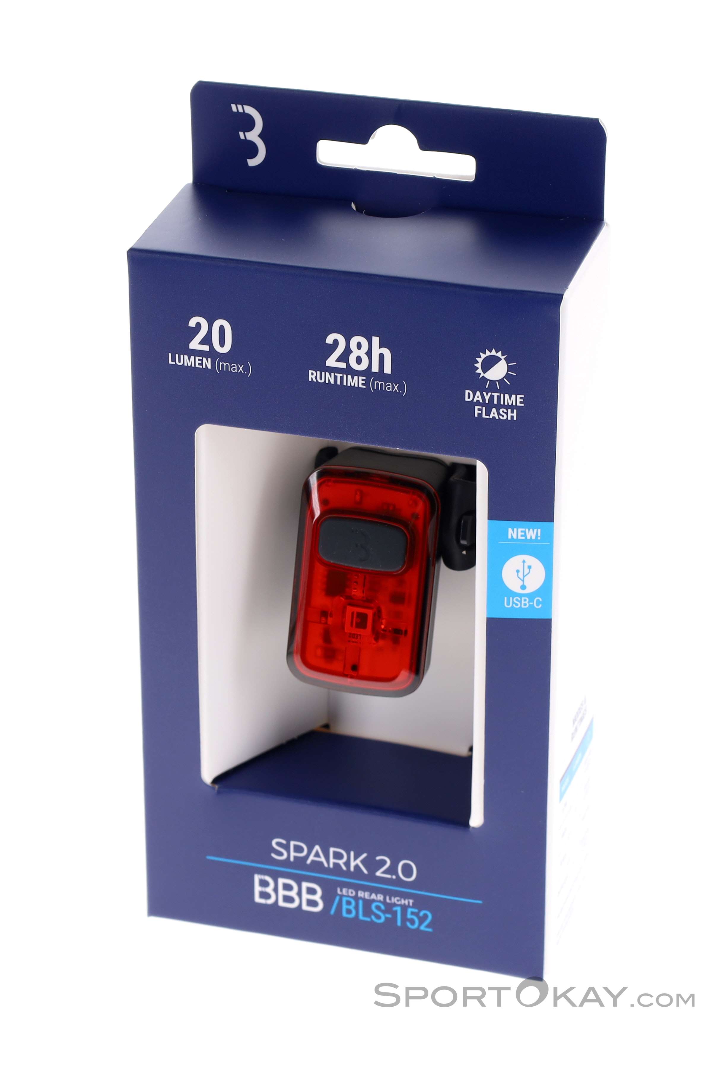 BBB Spark 2.0 Bike Light Rear - Bike - All