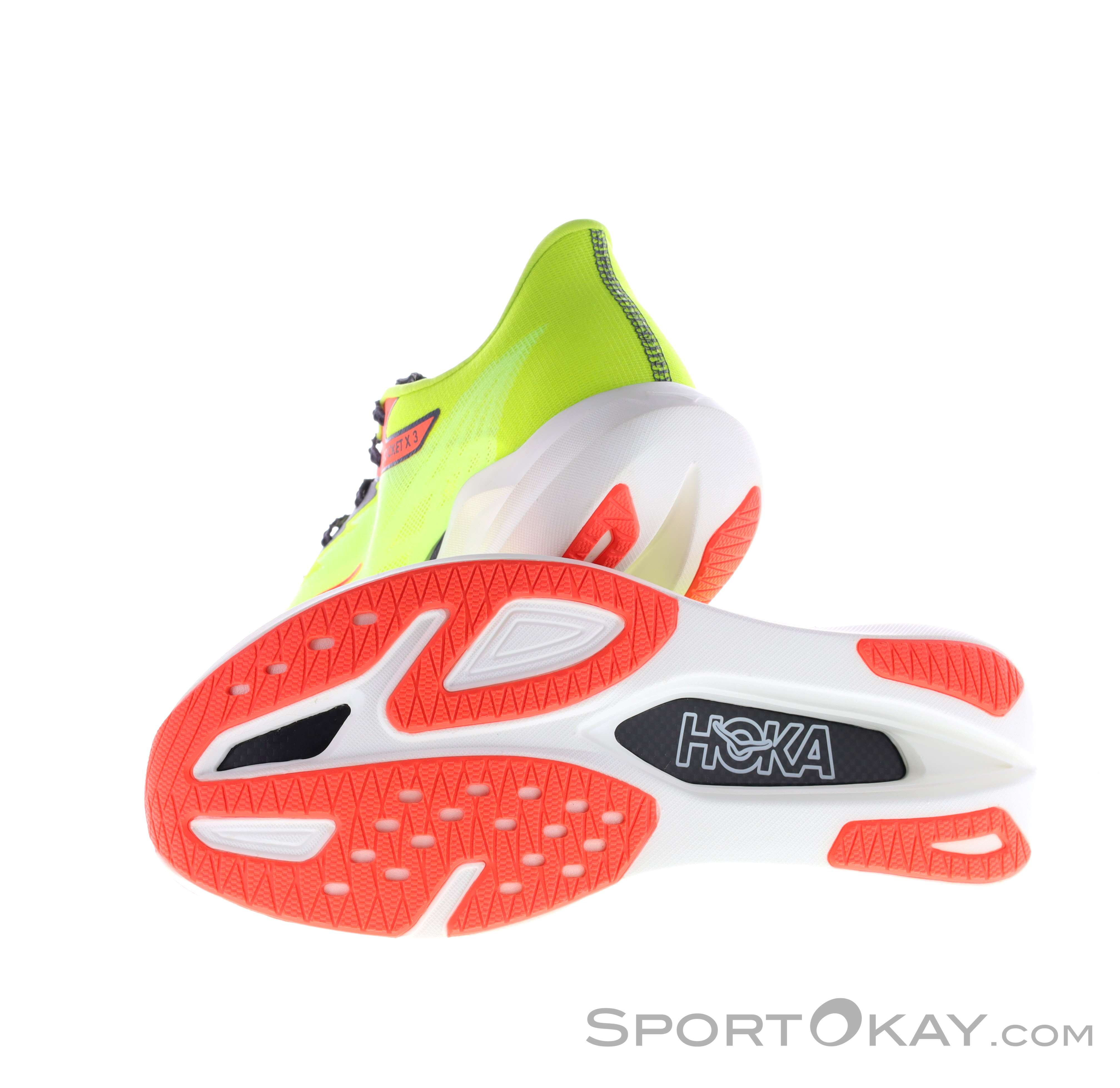 Hoka Rocket X3 Mens Running Shoes - All-Round Running Shoes - Running ...