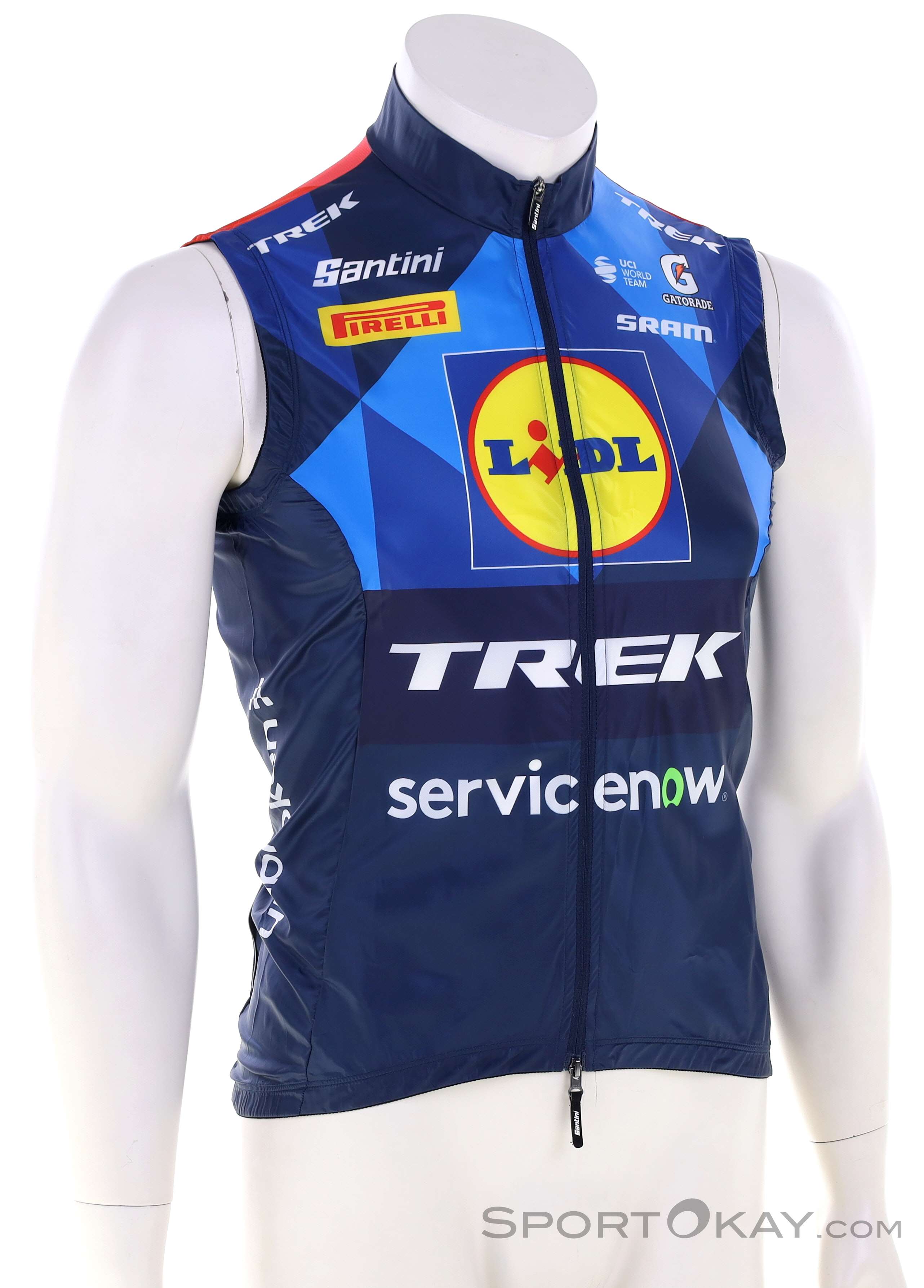 Trek Santini Lidl-Trek Replica Race Mens Biking Vest - Jackets - Bike ...