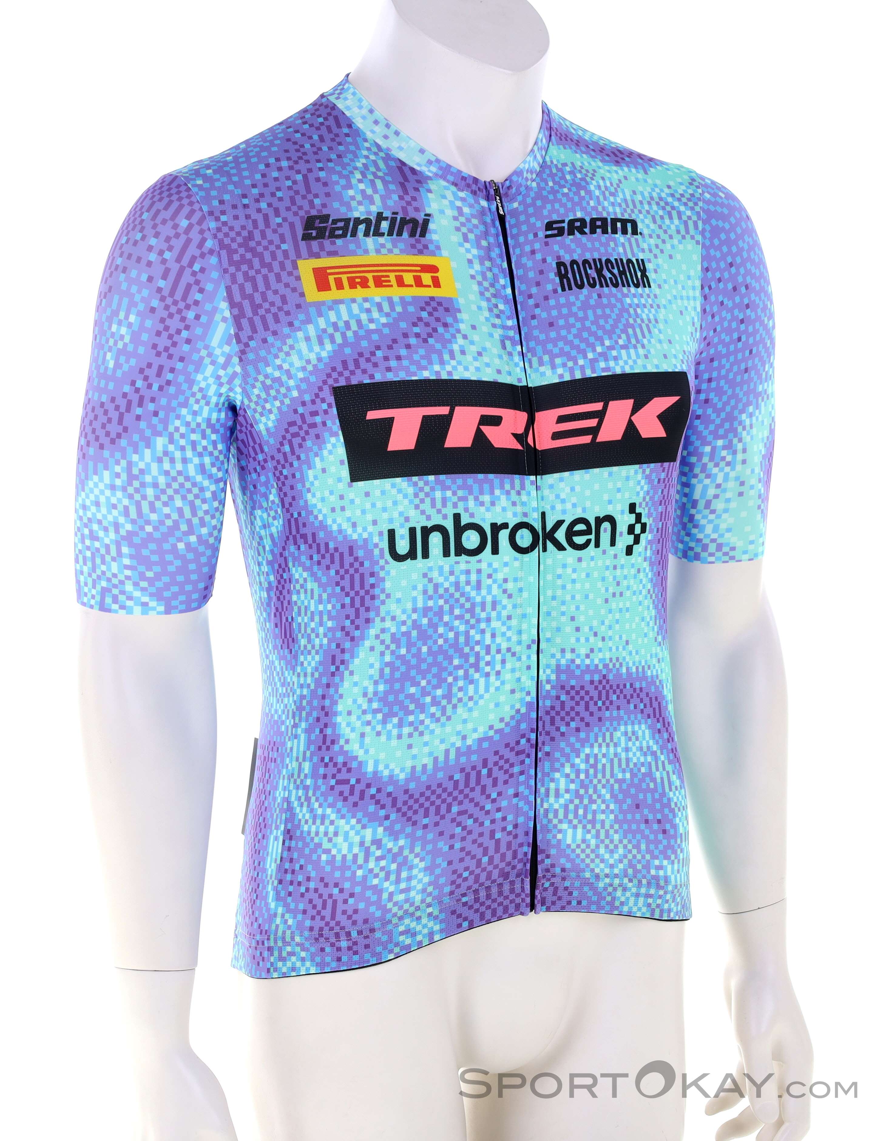 Trek Santini Trek-Unbroken XC Team Mens Biking Shirt - Shirts & T ...