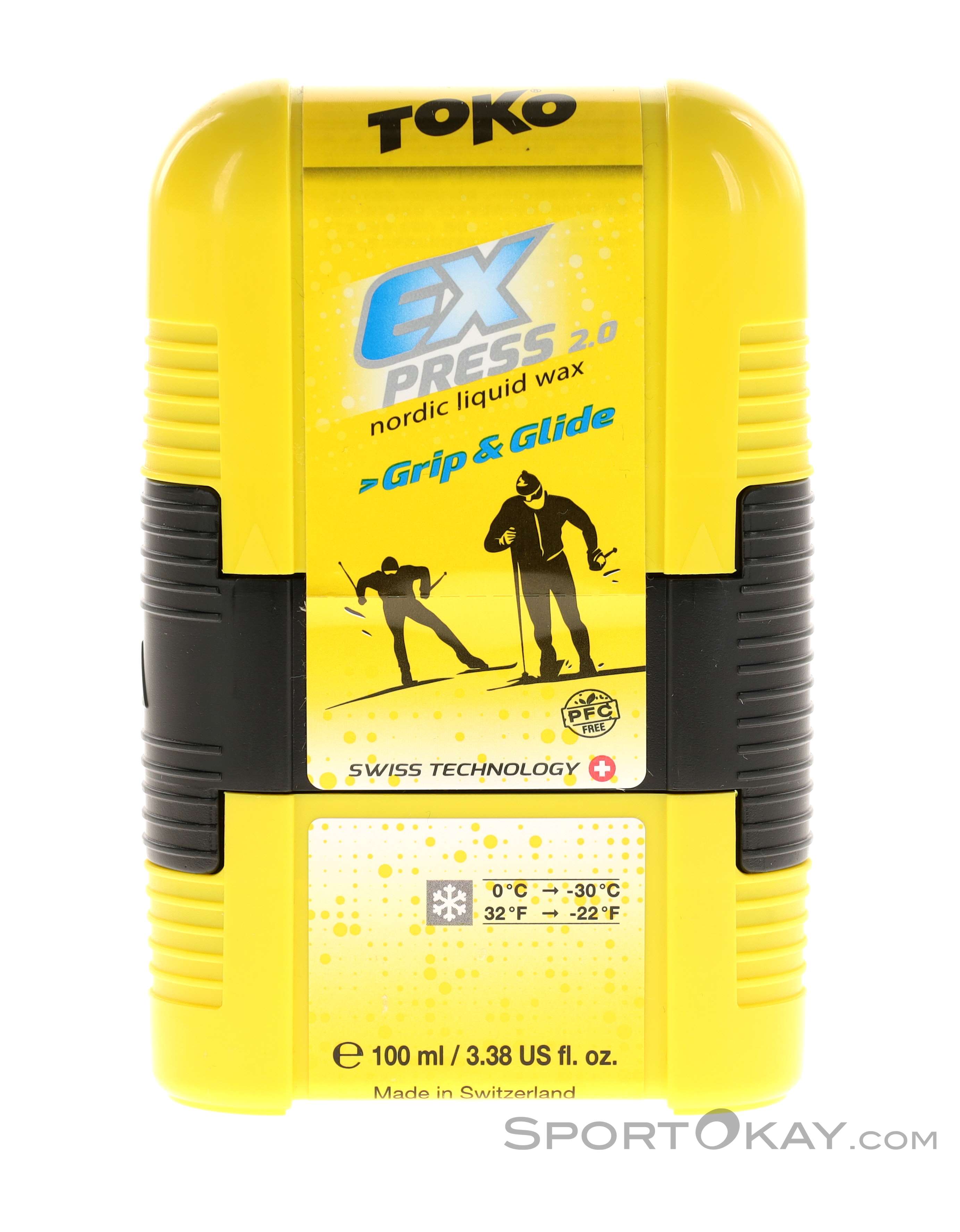 Toko Express Grip & Glide Pocket 100ml Liquid Wax - Wax - Ski Care ...