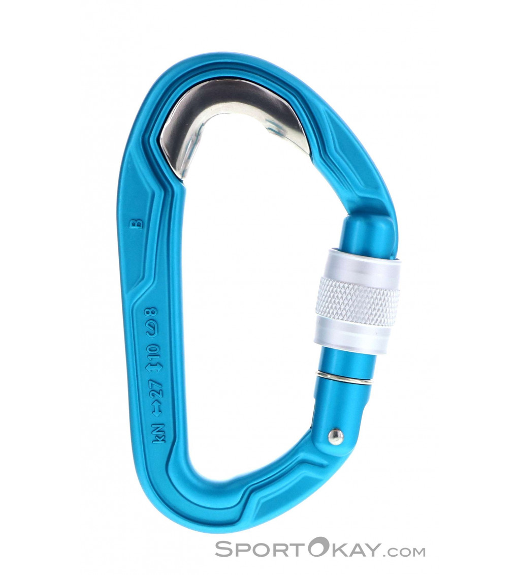 Edelrid Bulletproof Screw Safe Lock Carabiner - Screw Lock Carabiner ...